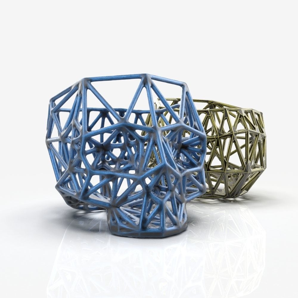 Skull mesh 3D model 3D printable | CGTrader