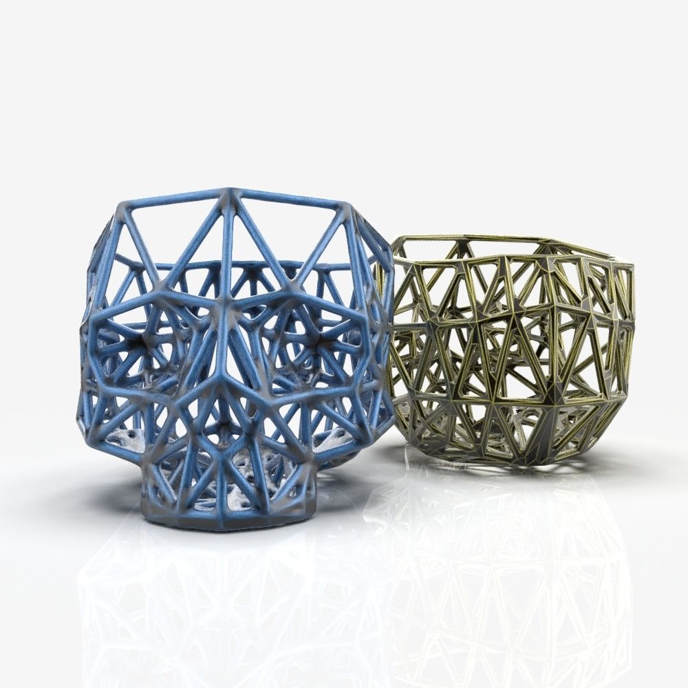 Skull mesh 3D model 3D printable | CGTrader