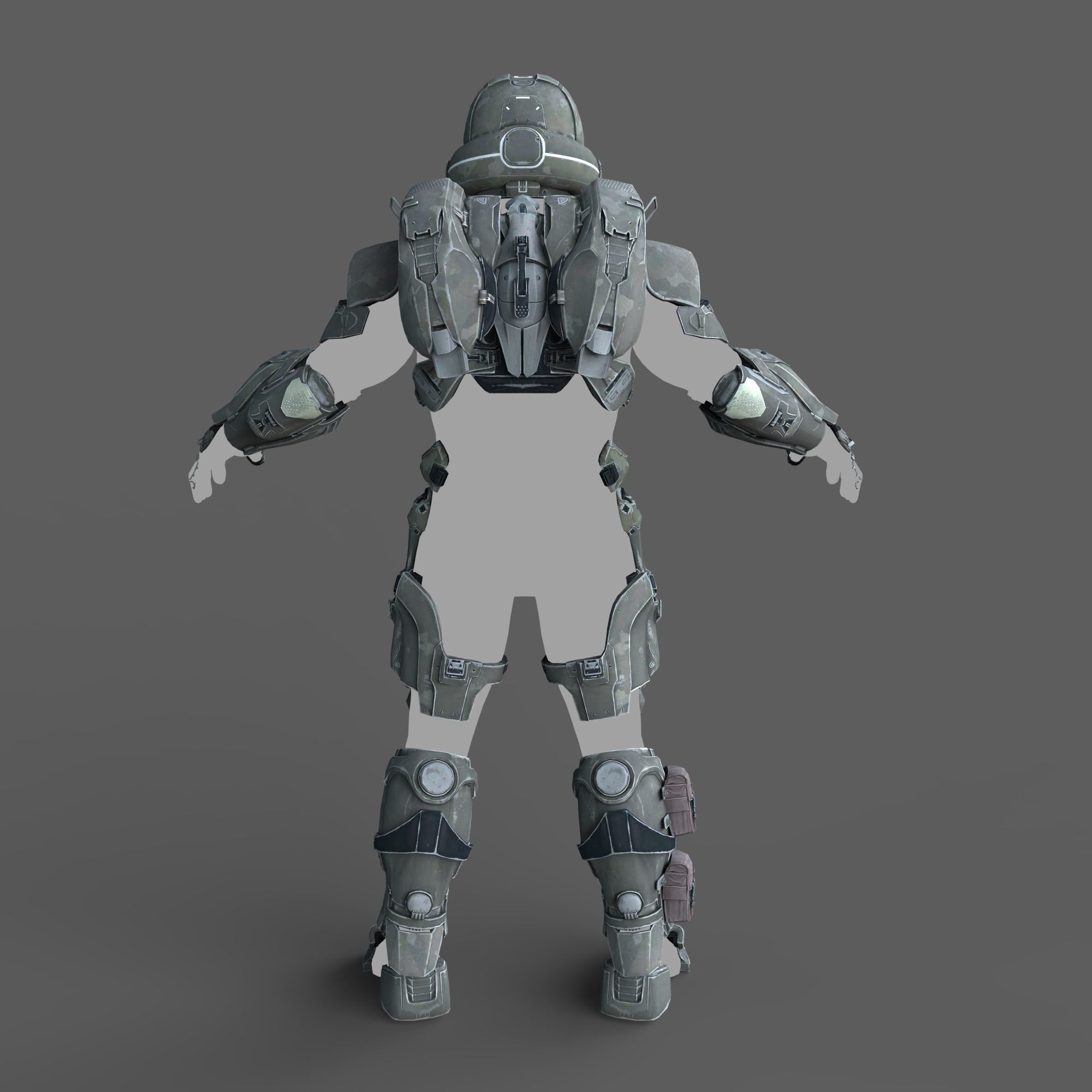 Edward Buck Halo 5 Helljumper Wearable Armor with Helmet 3D model 3D ...