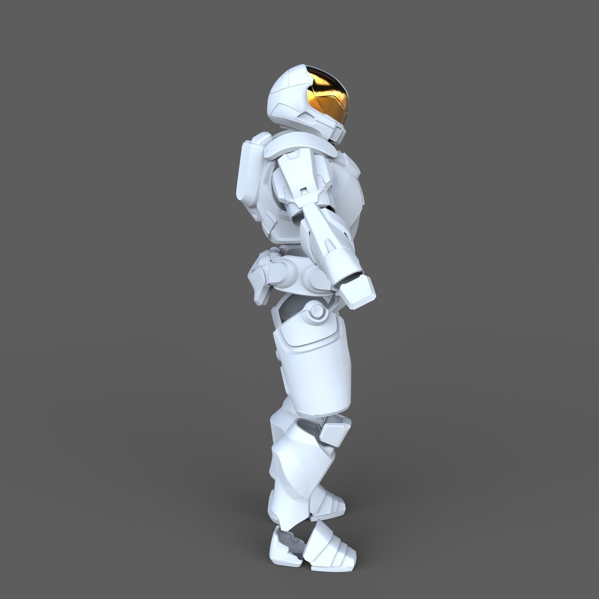 Mirage SPI Halo MCC Full Body Wearable Armor with Helmet 3D model 3D ...