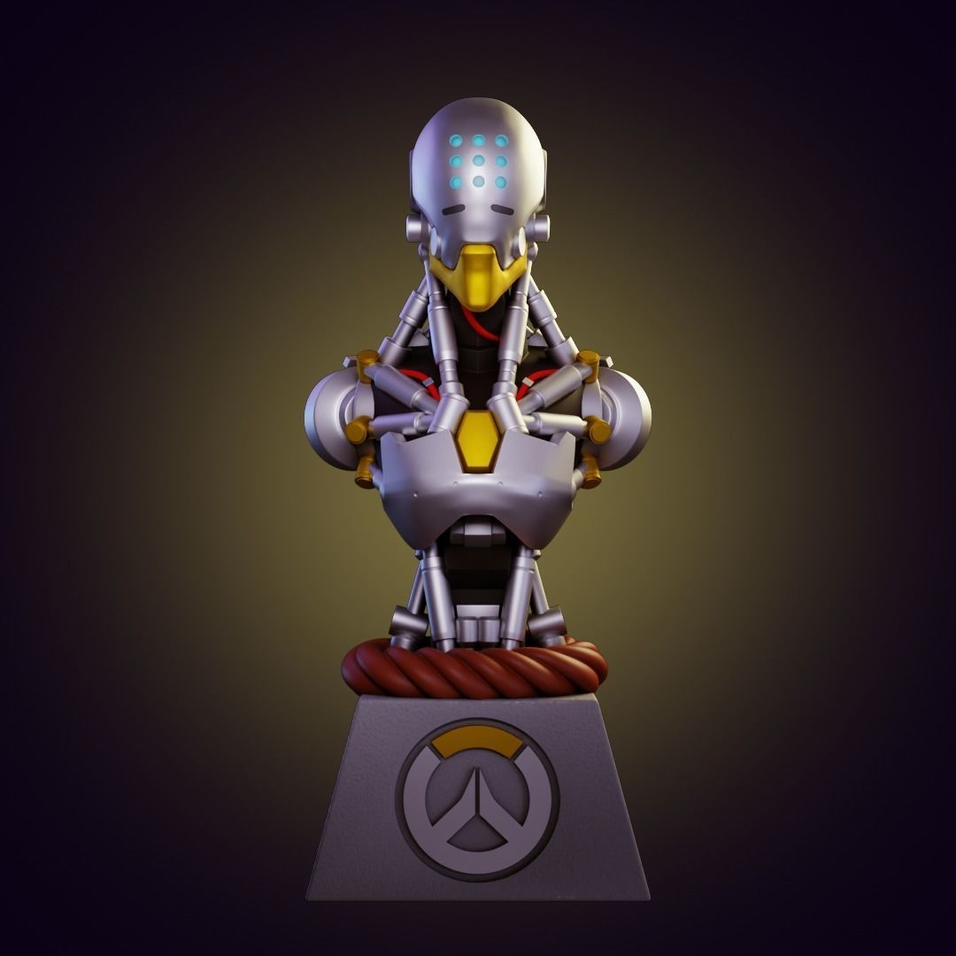 Zenyatta - Overwatch 3D model 3D printable | CGTrader