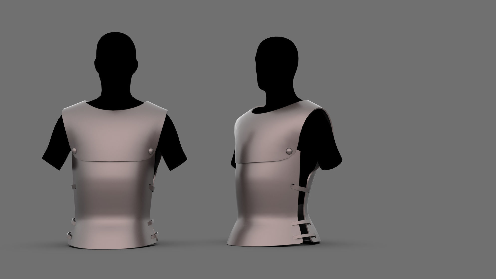 3D model 15 Unique Body Armor Lowpoly and Highpoly Base Mesh With UV VR / AR / low-poly | CGTrader