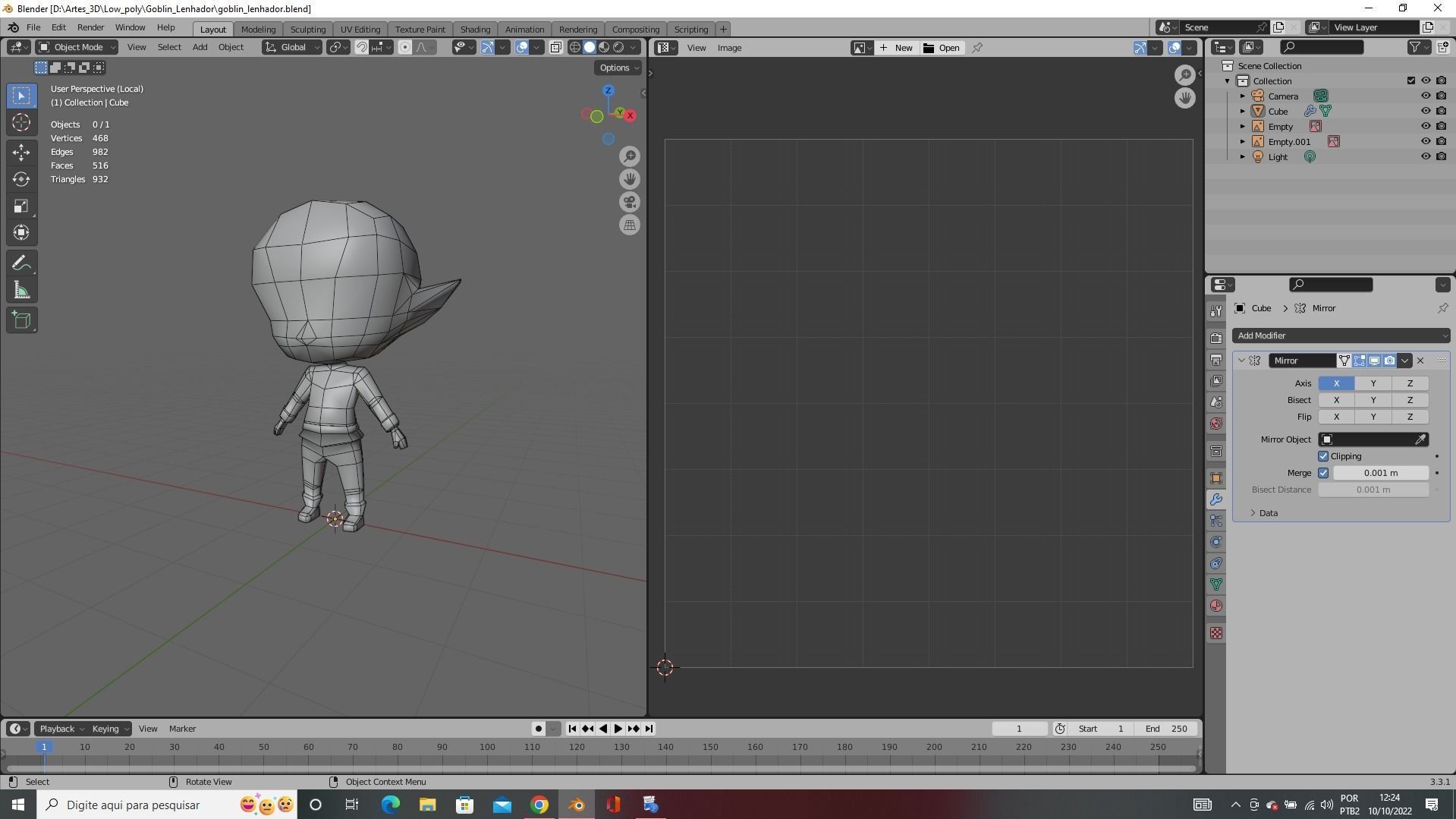 3D model Lumberjack Goblin VR / AR / low-poly | CGTrader