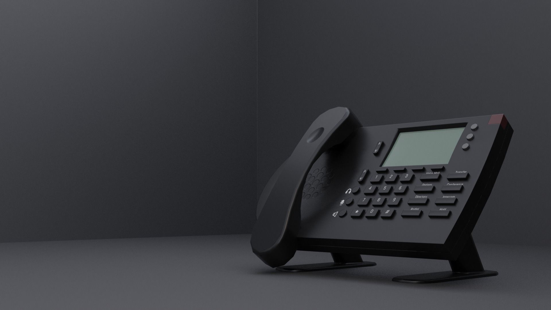 3D model Office Phone System VR / AR / low-poly | CGTrader