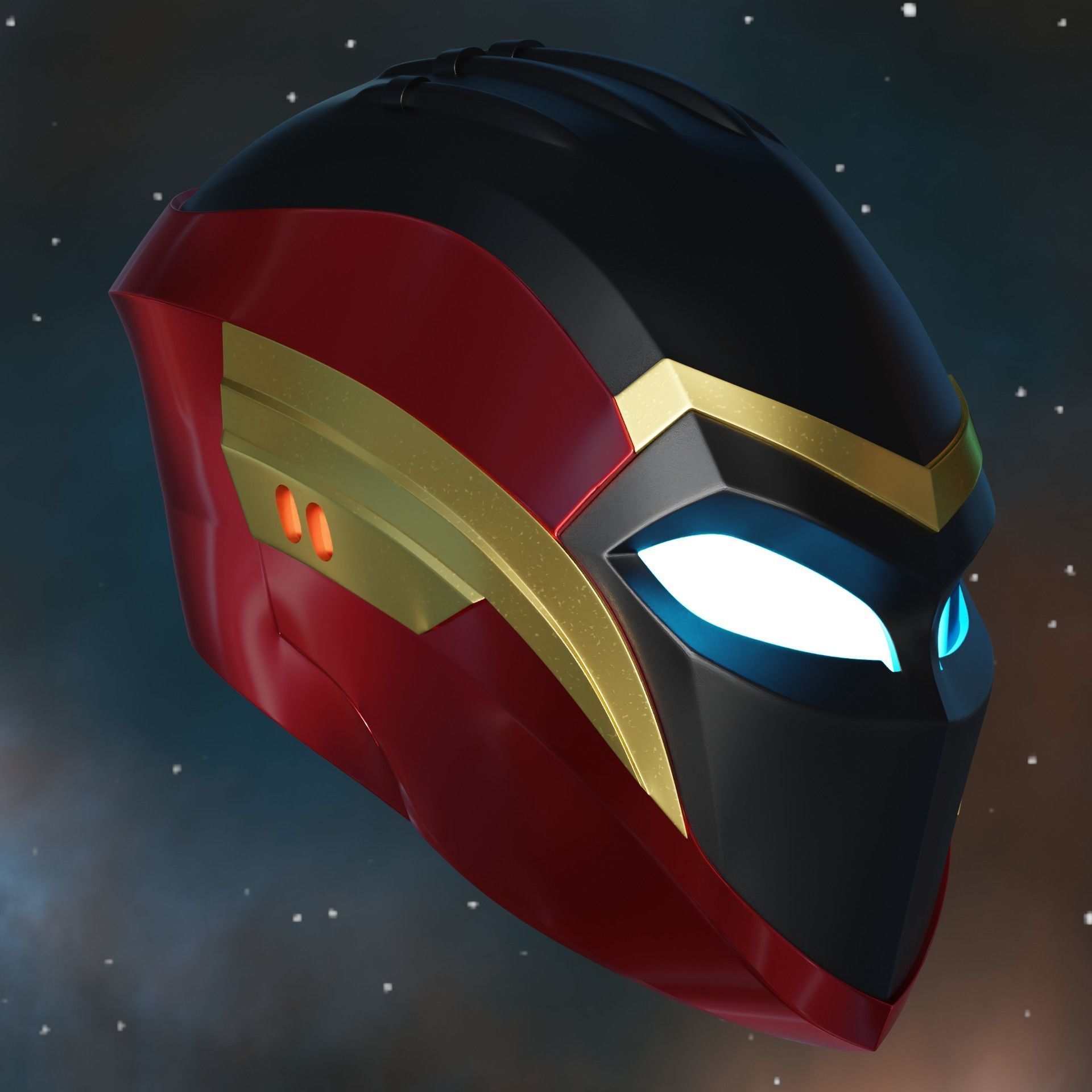 IronHeart Wakanda Forever Riri Williams Helmet free 3D model 3D ...