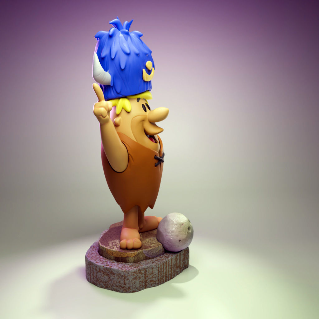 Barney Rubble and your Loyal Order of Water Buffaloes 3D model 3D ...