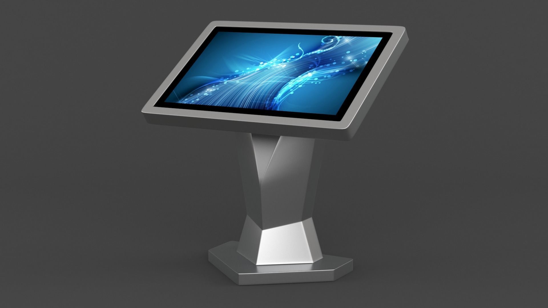 Electronic Kiosk 3D model | CGTrader