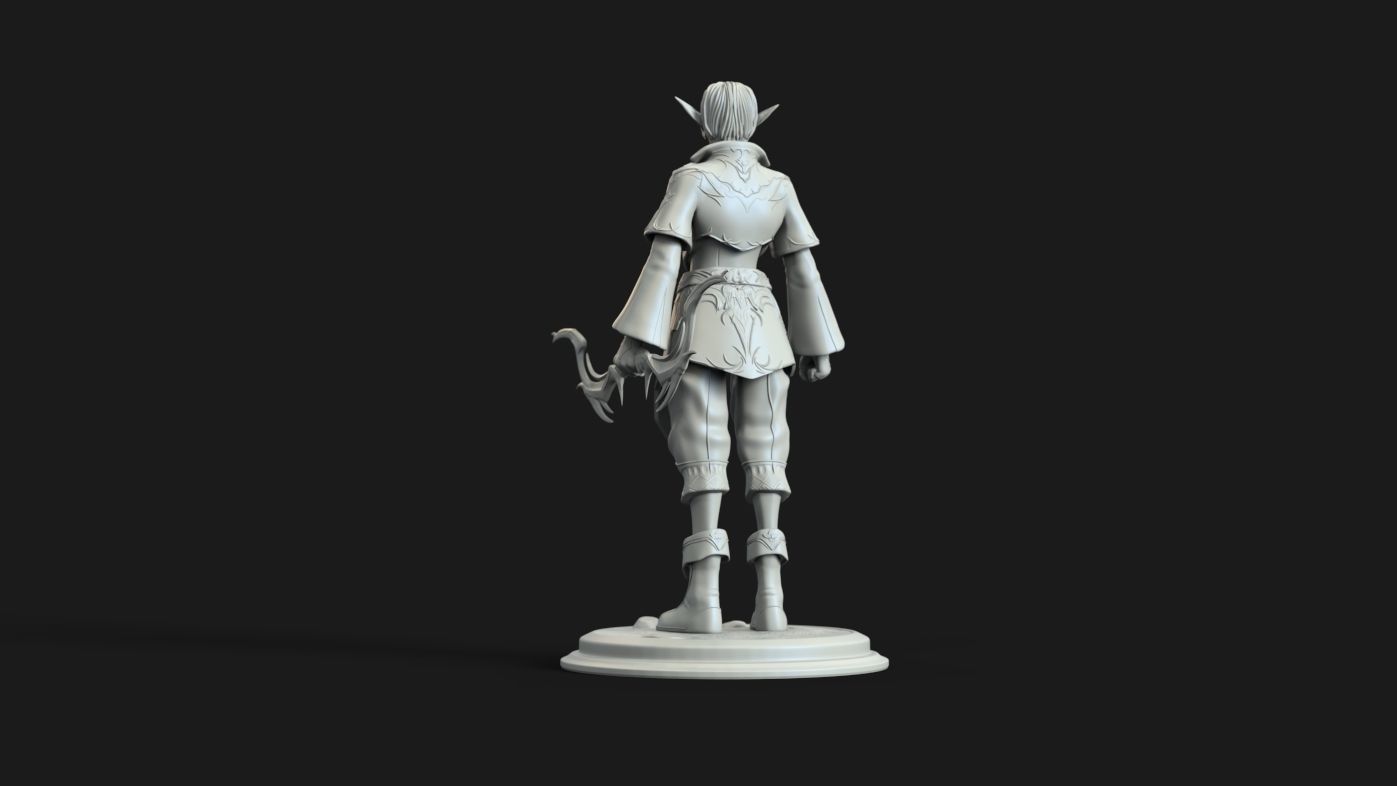 Elf man 3D model 3D printable | CGTrader