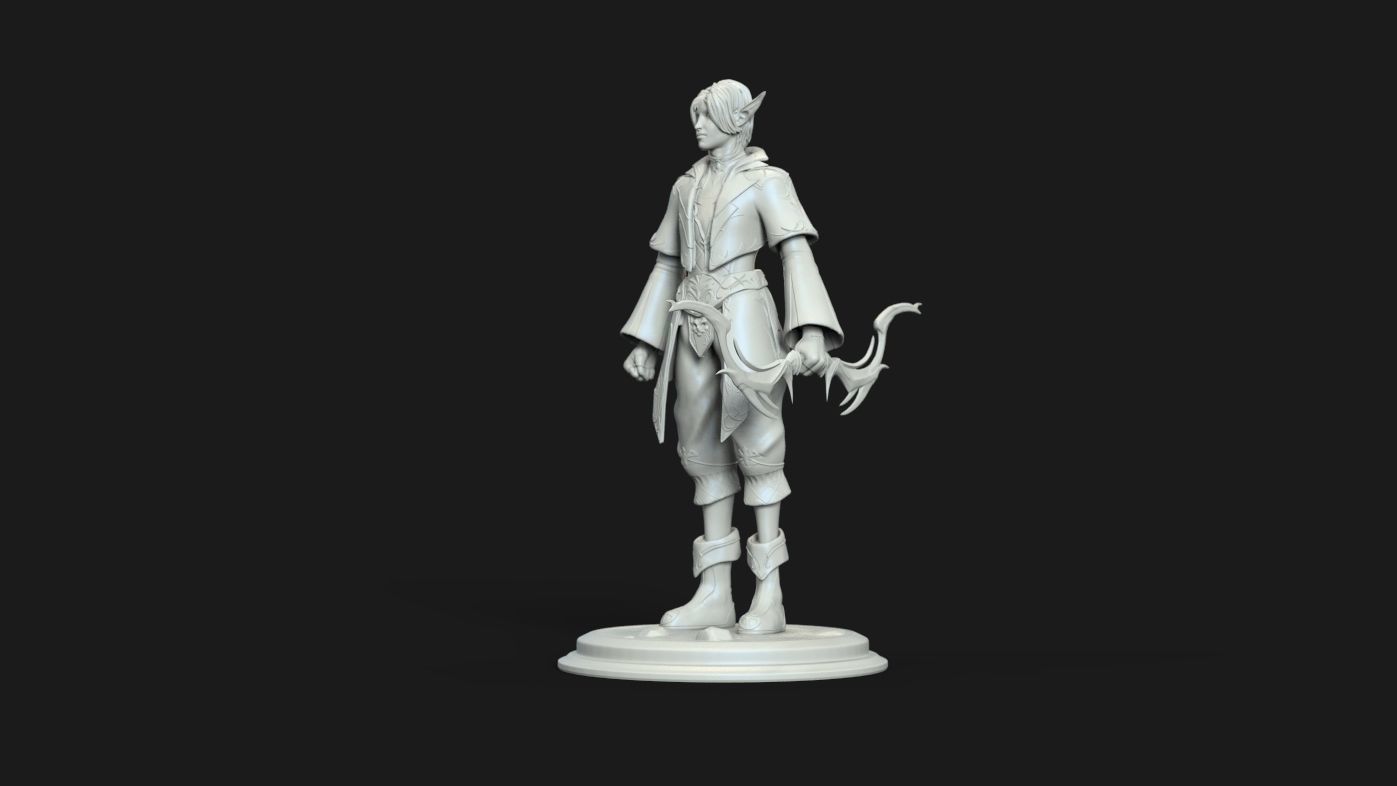 Elf man 3D model 3D printable | CGTrader