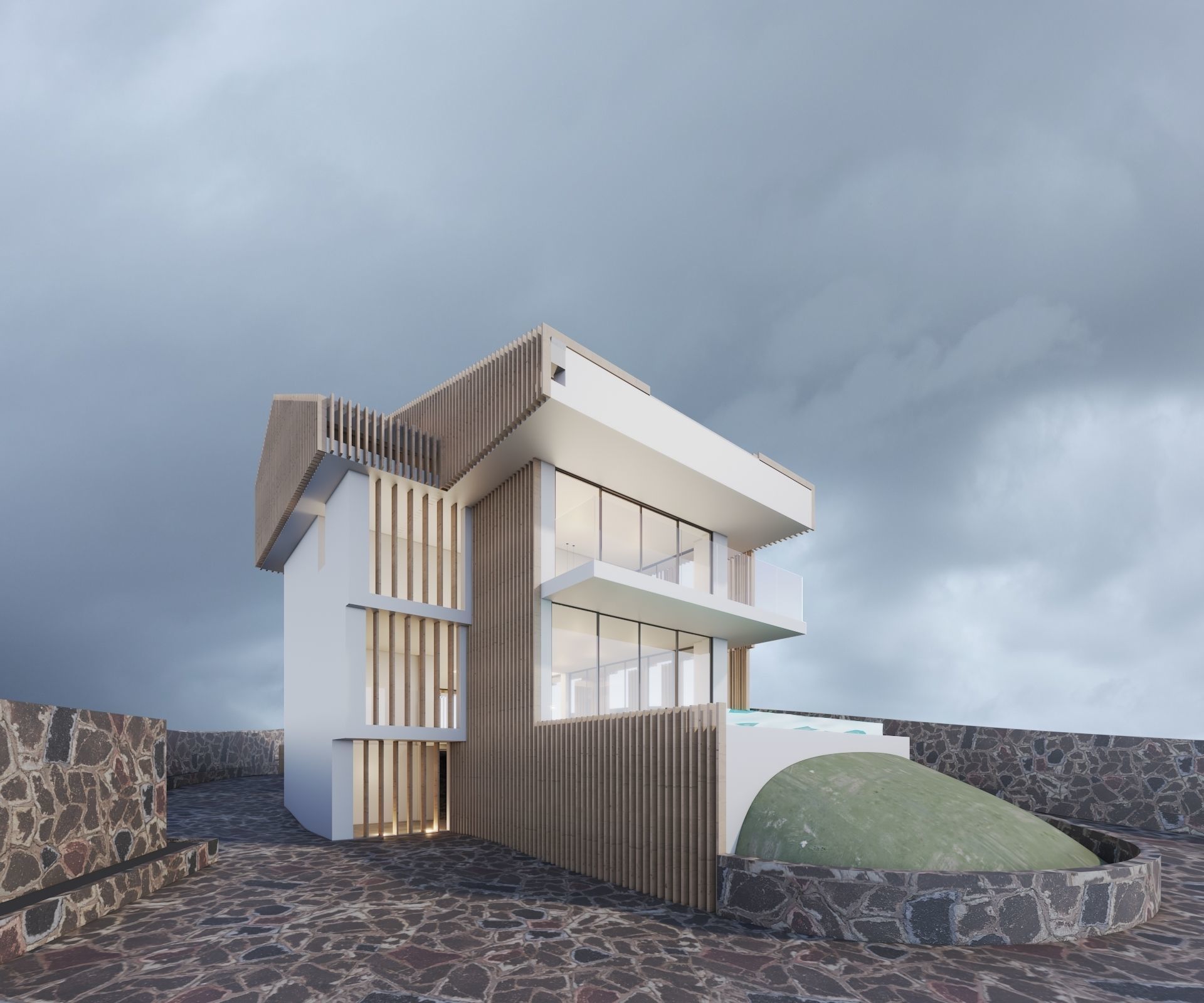 Modern House Residential 3D model | CGTrader