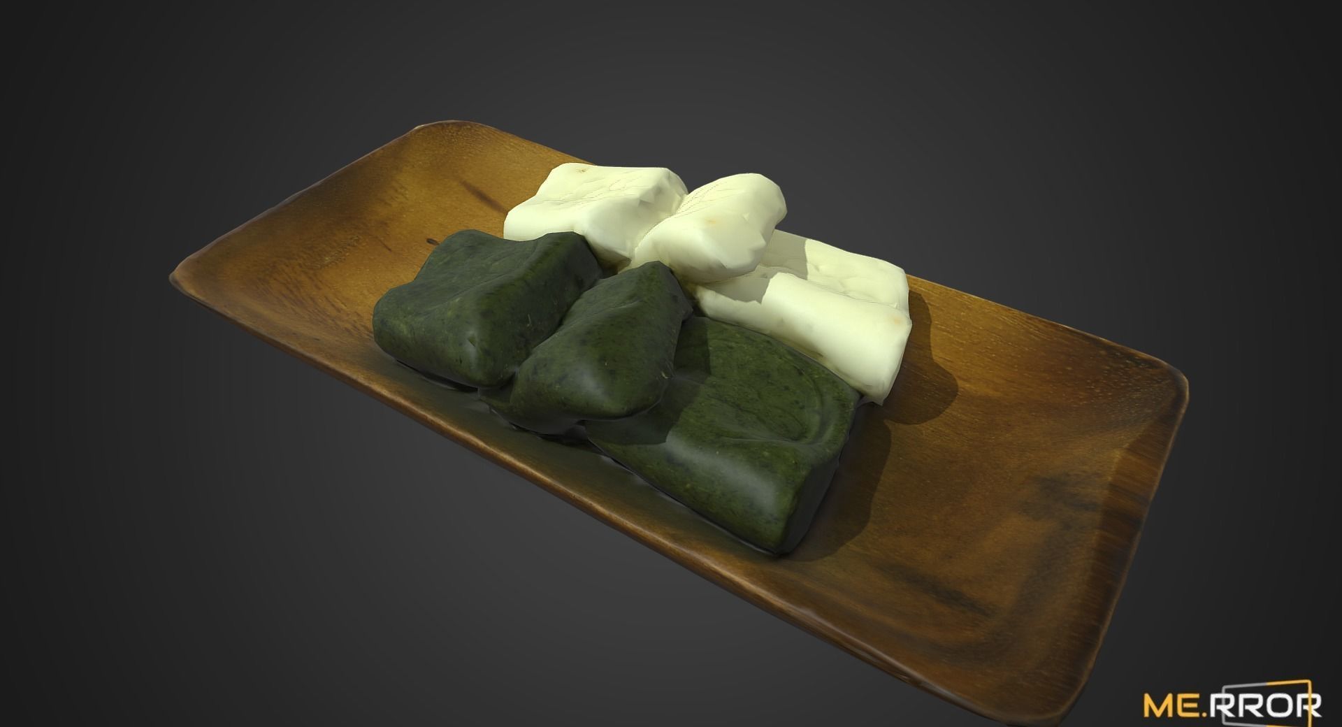 3D model Korean Rice Cake Jeol-Pyeon VR / AR / low-poly | CGTrader