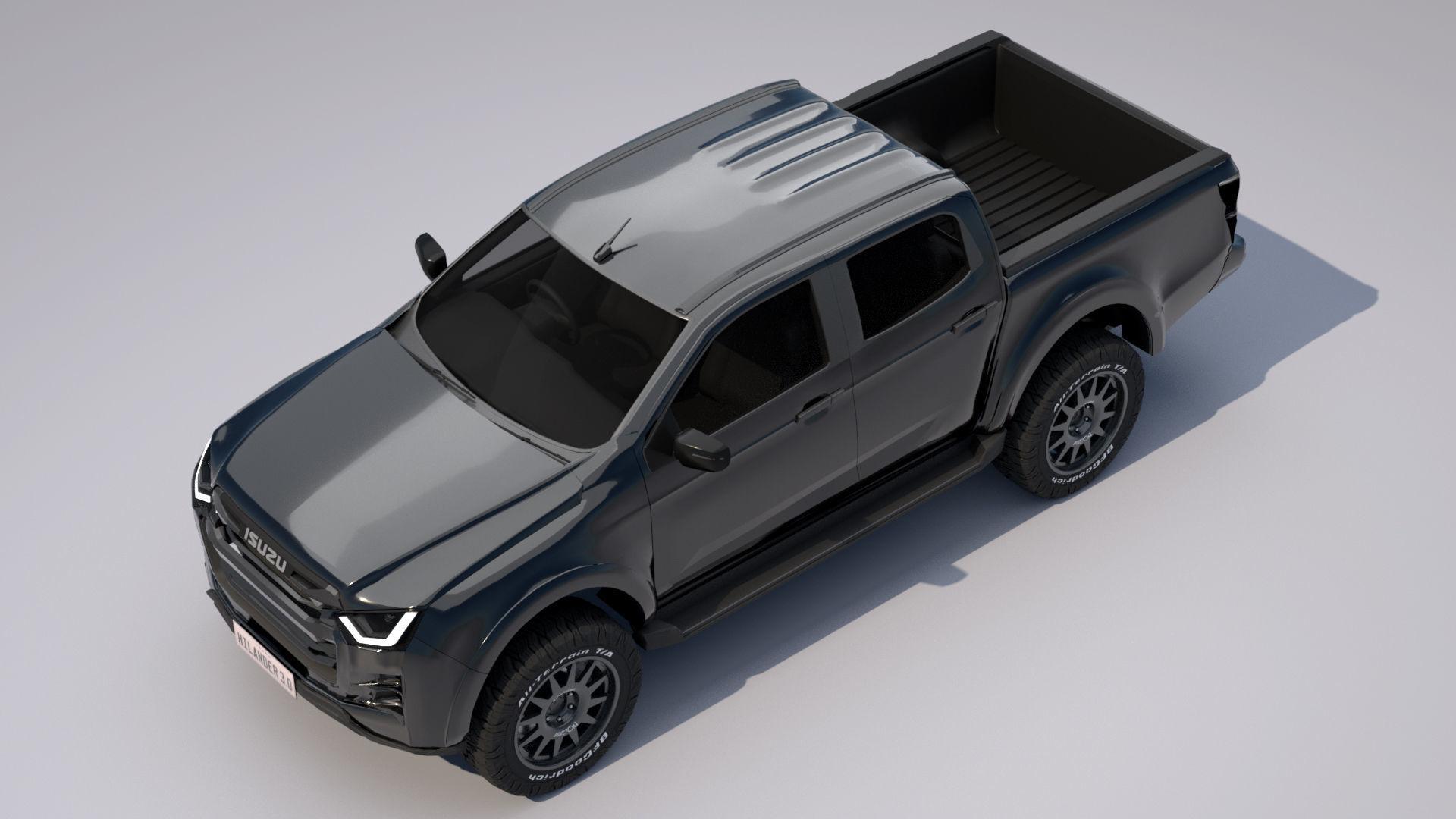 All New ISUZU D MAX Hi-Lander 2022 Minor Change 3D model | CGTrader