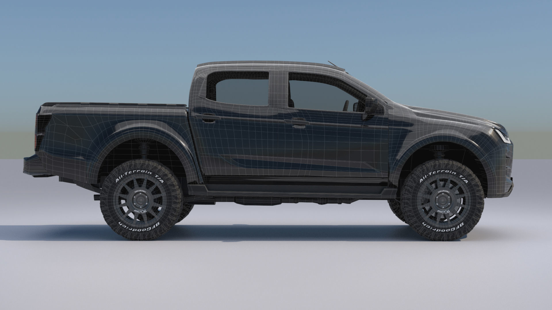 All New ISUZU D MAX Hi-Lander 2022 Minor Change 3D model | CGTrader
