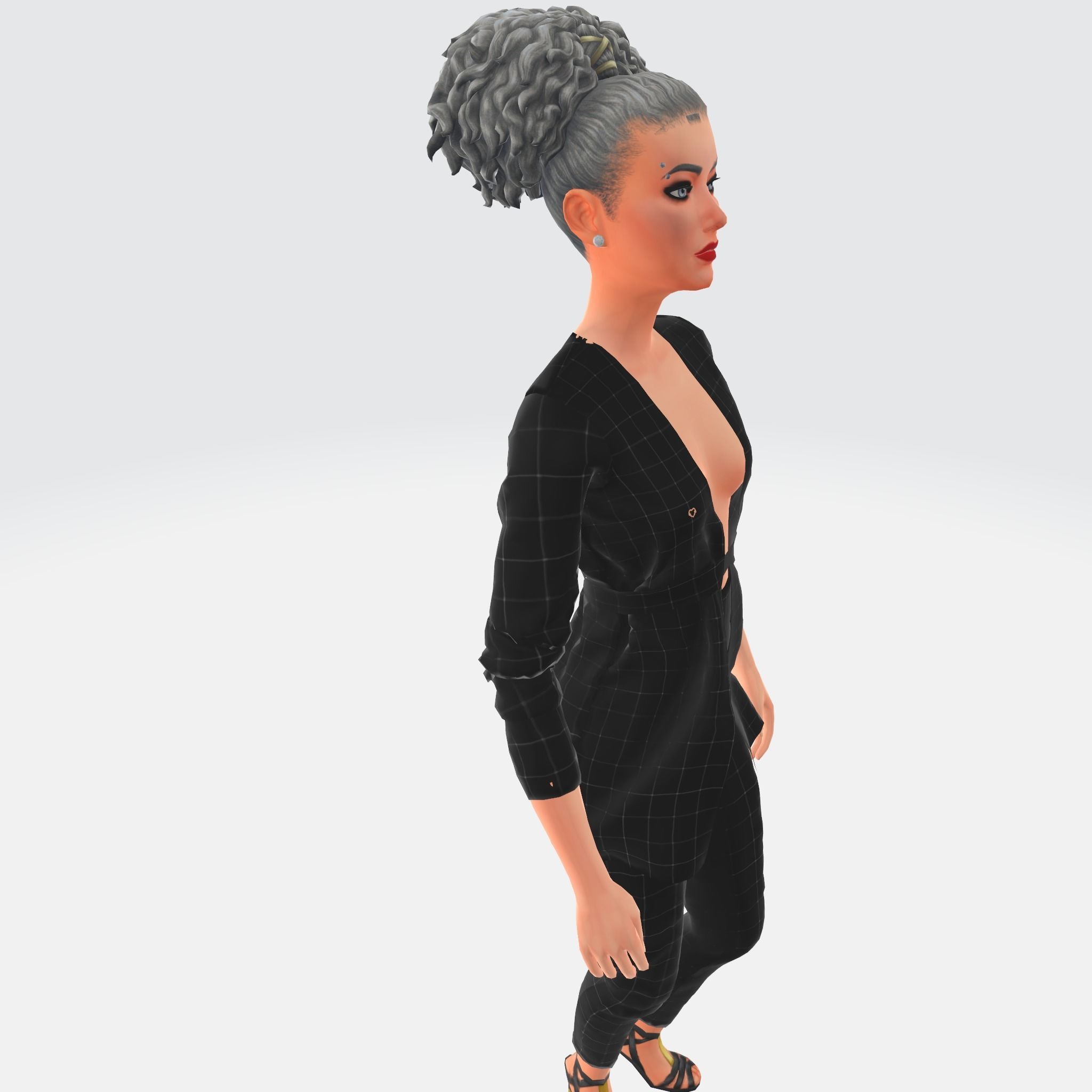 3D model Saara - the explorer VR / AR / low-poly | CGTrader