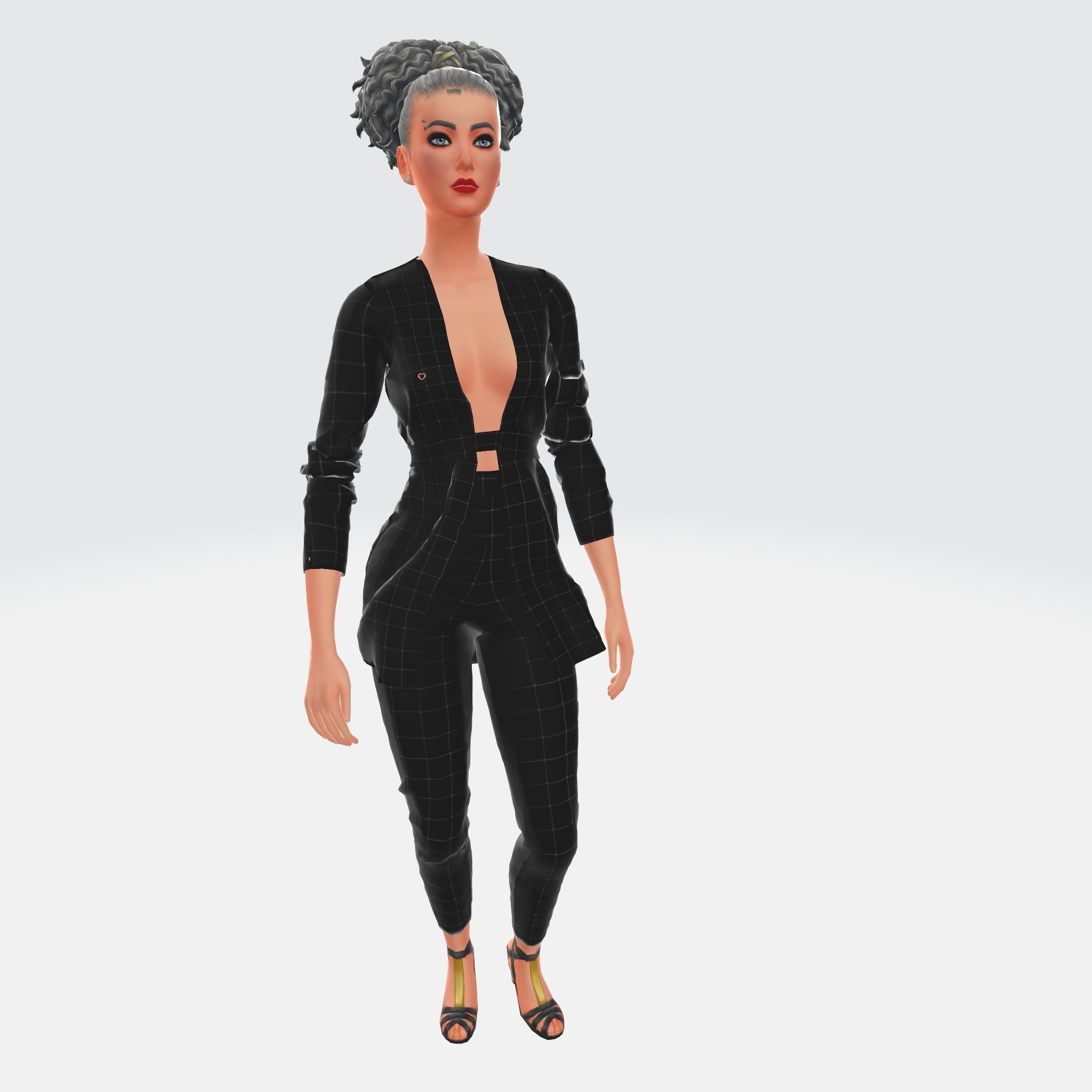 3D model Saara - the explorer VR / AR / low-poly | CGTrader