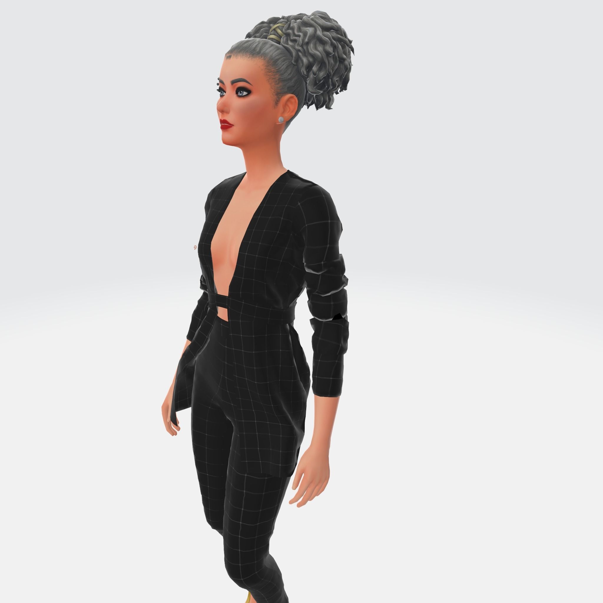 3D model Saara - the explorer VR / AR / low-poly | CGTrader