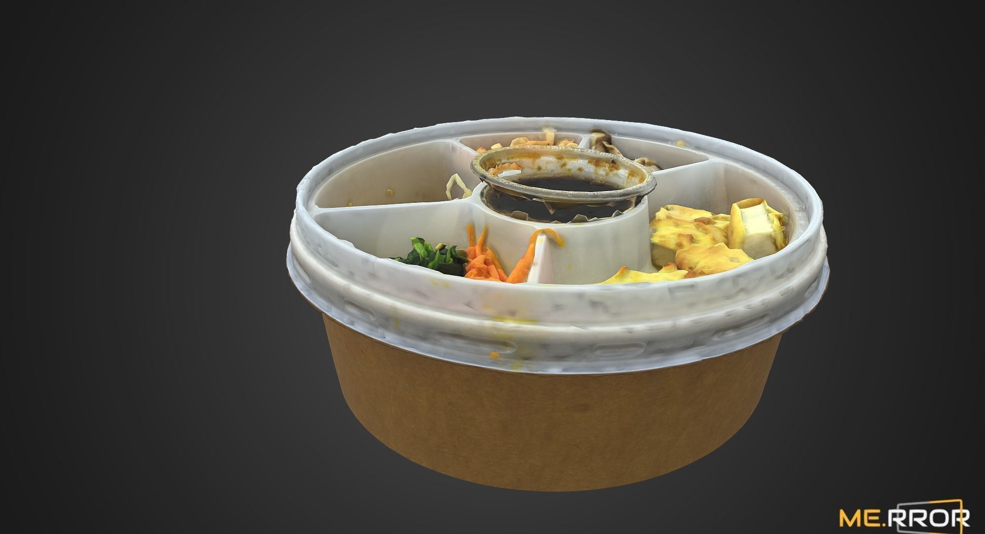 3D model Bibimbap Korean Mixed Rice VR / AR / low-poly | CGTrader