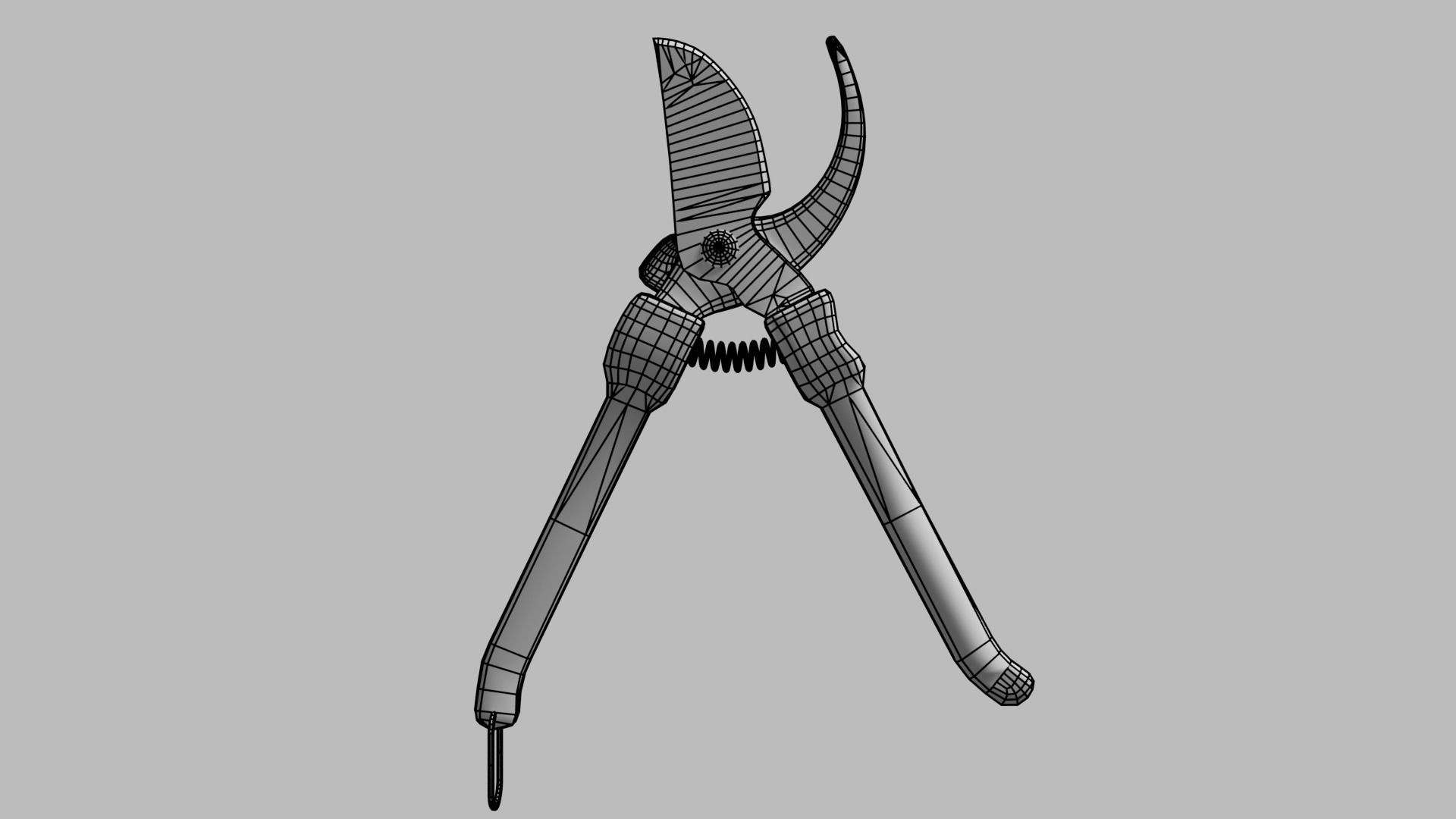 3D model Pruner pair of gardening shears VR / AR / low-poly | CGTrader