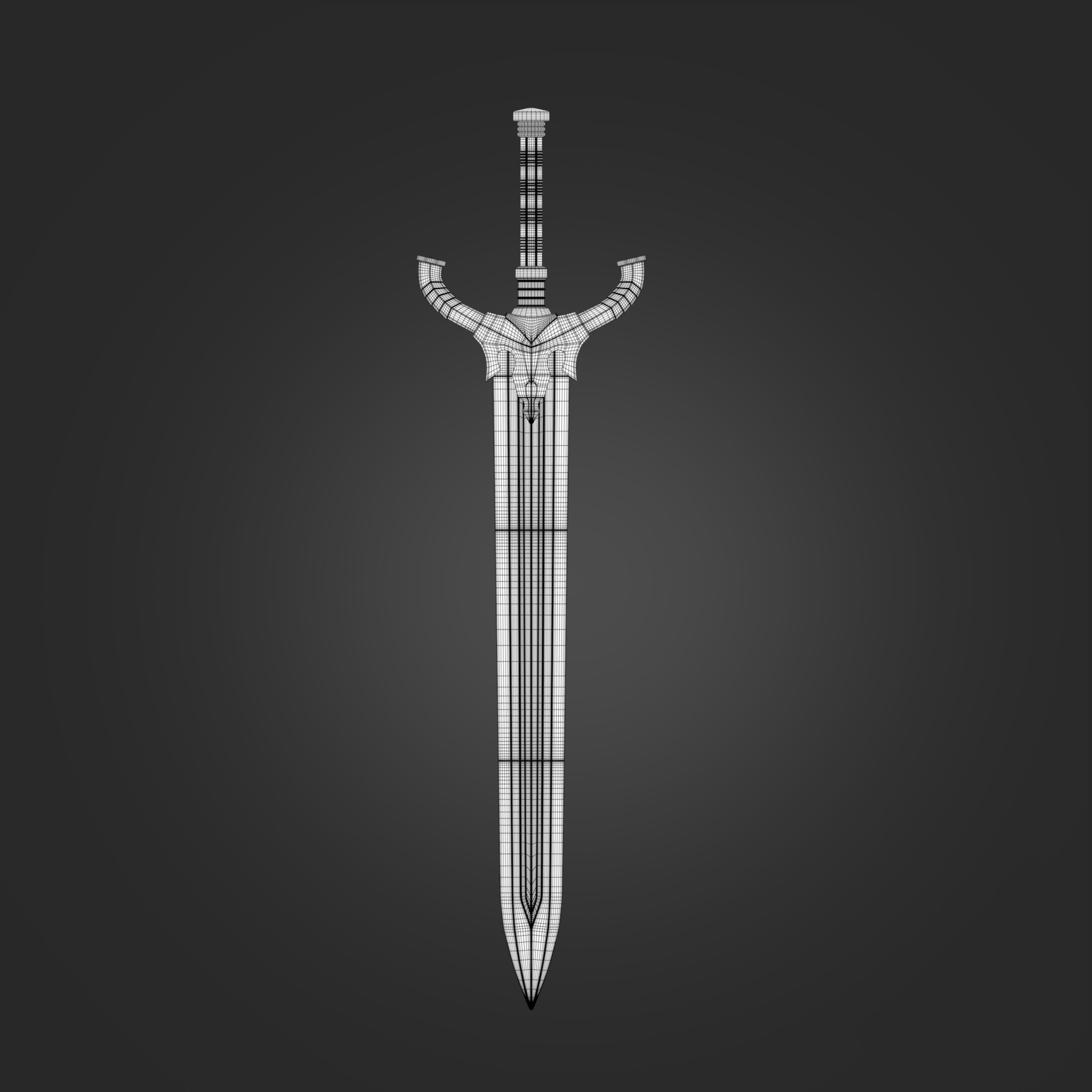 Black Knight Sword from Dark Souls 3D model 3D printable | CGTrader