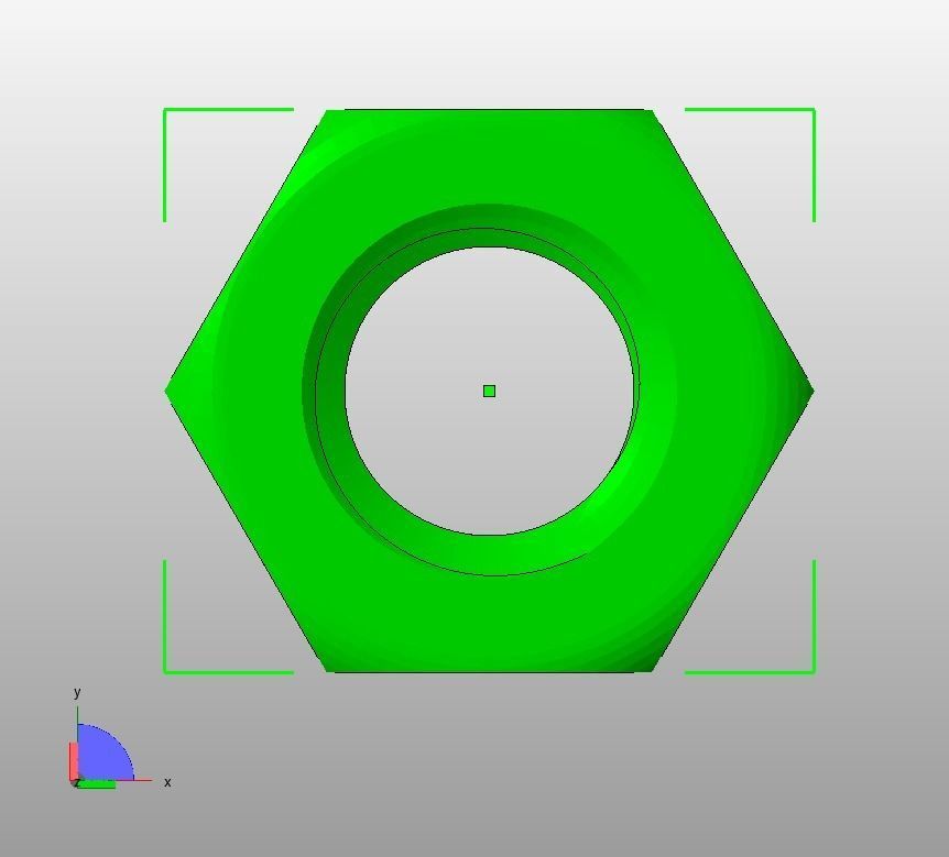 M16 Hex Nut 3D model 3D printable | CGTrader