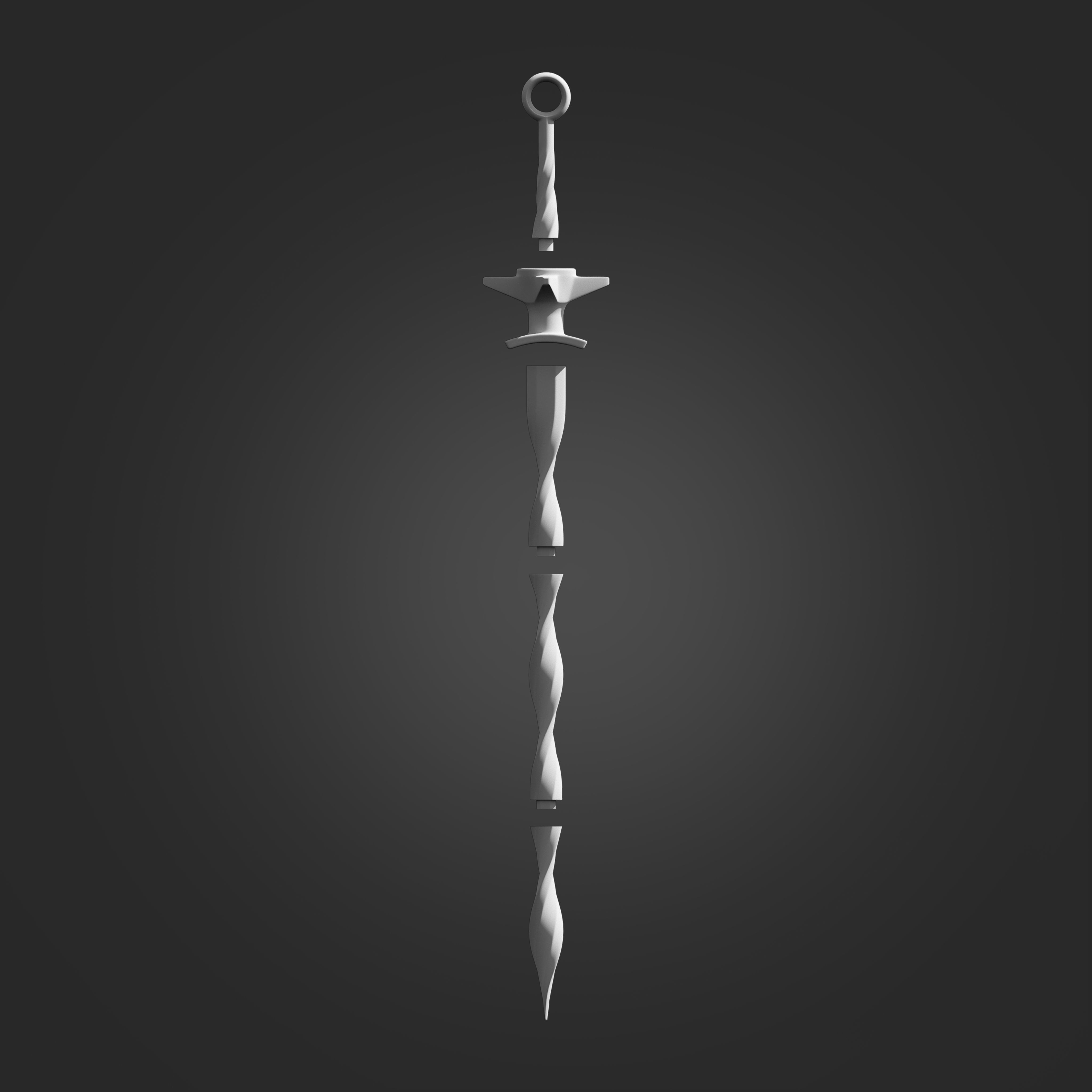Bonefire Sword from Dark Souls 3D model 3D printable | CGTrader