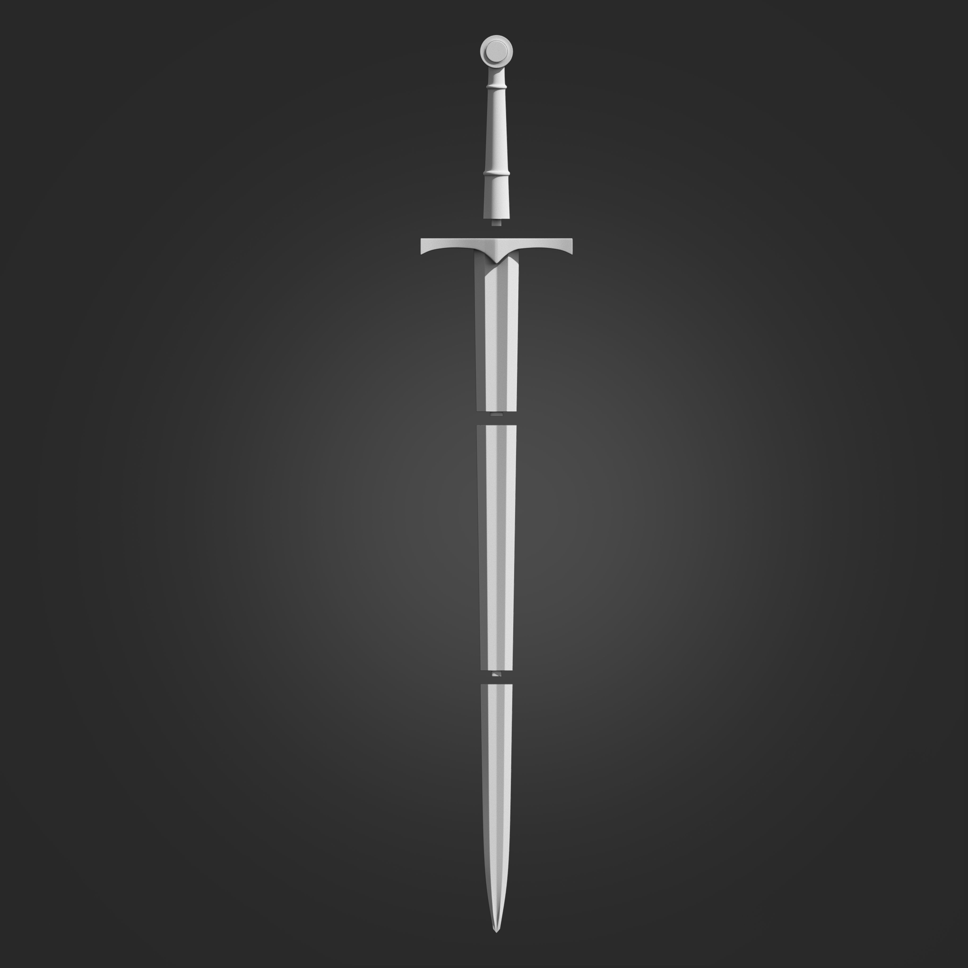 Long Sword from Dark Souls 3D model 3D printable | CGTrader