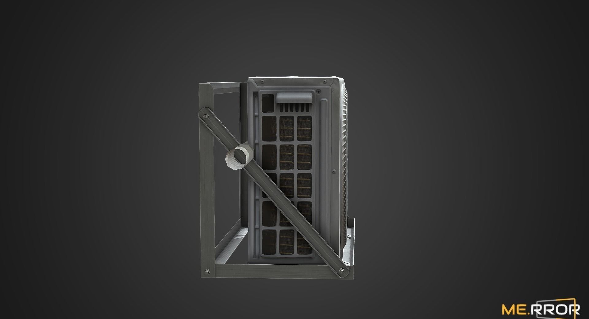 3D model Game Ready Outdoor Unit Airconditional VR / AR / low-poly ...