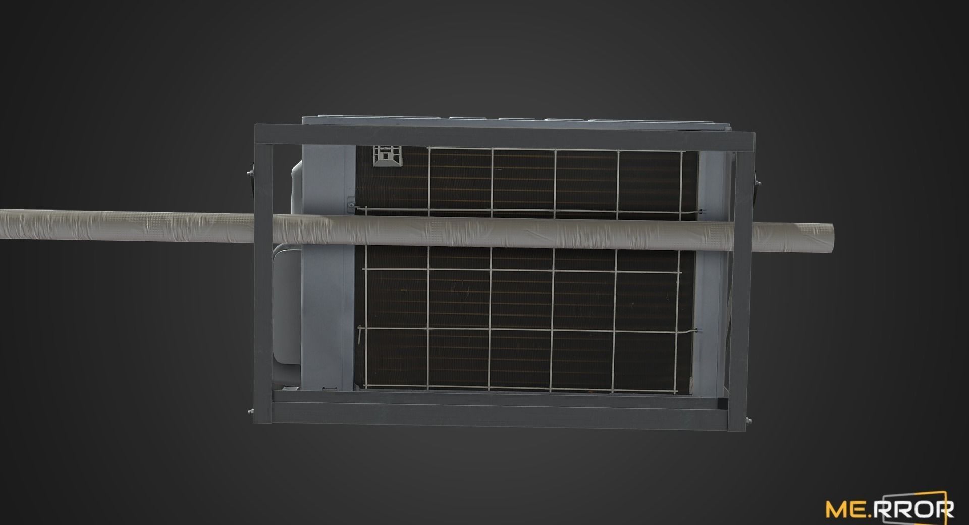 3D model Game Ready Outdoor Unit Airconditional VR / AR / low-poly ...