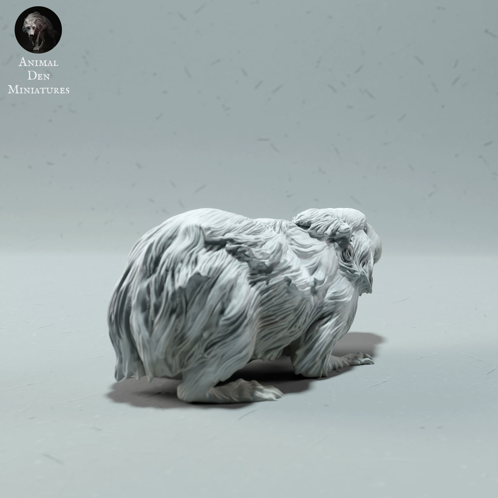 Arctic Lemming 3D model 3D printable | CGTrader