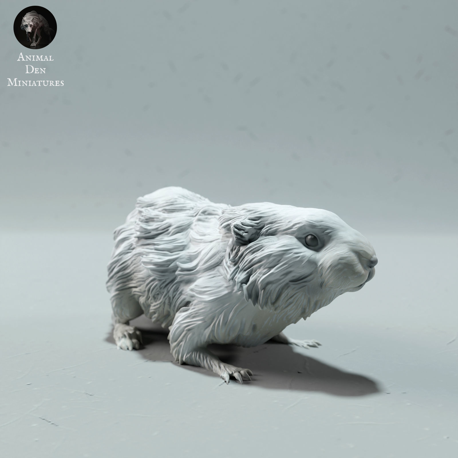 Arctic Lemming 3D model 3D printable | CGTrader