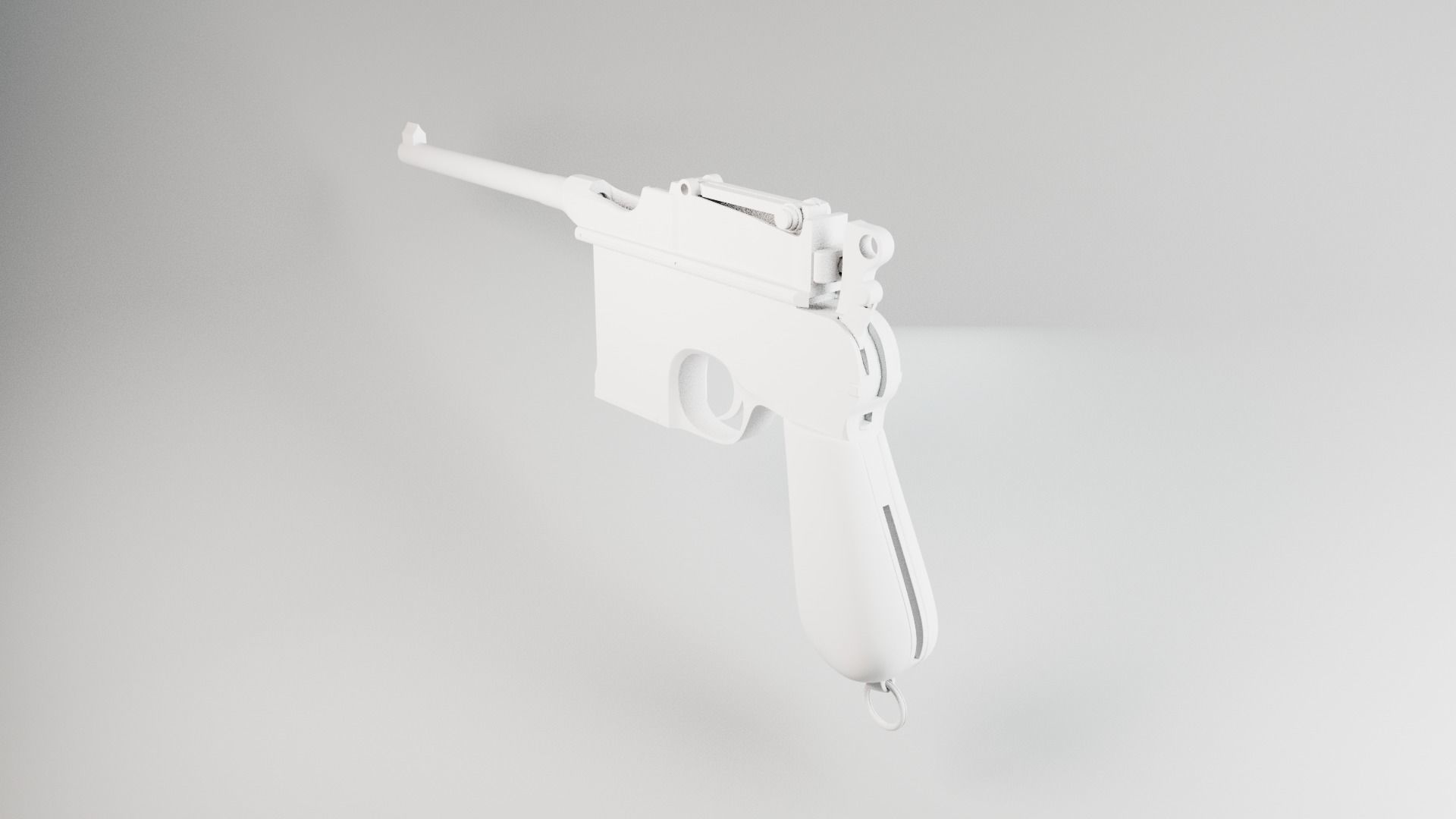 Mauser C96 - German WW2 Gun 3D model | CGTrader