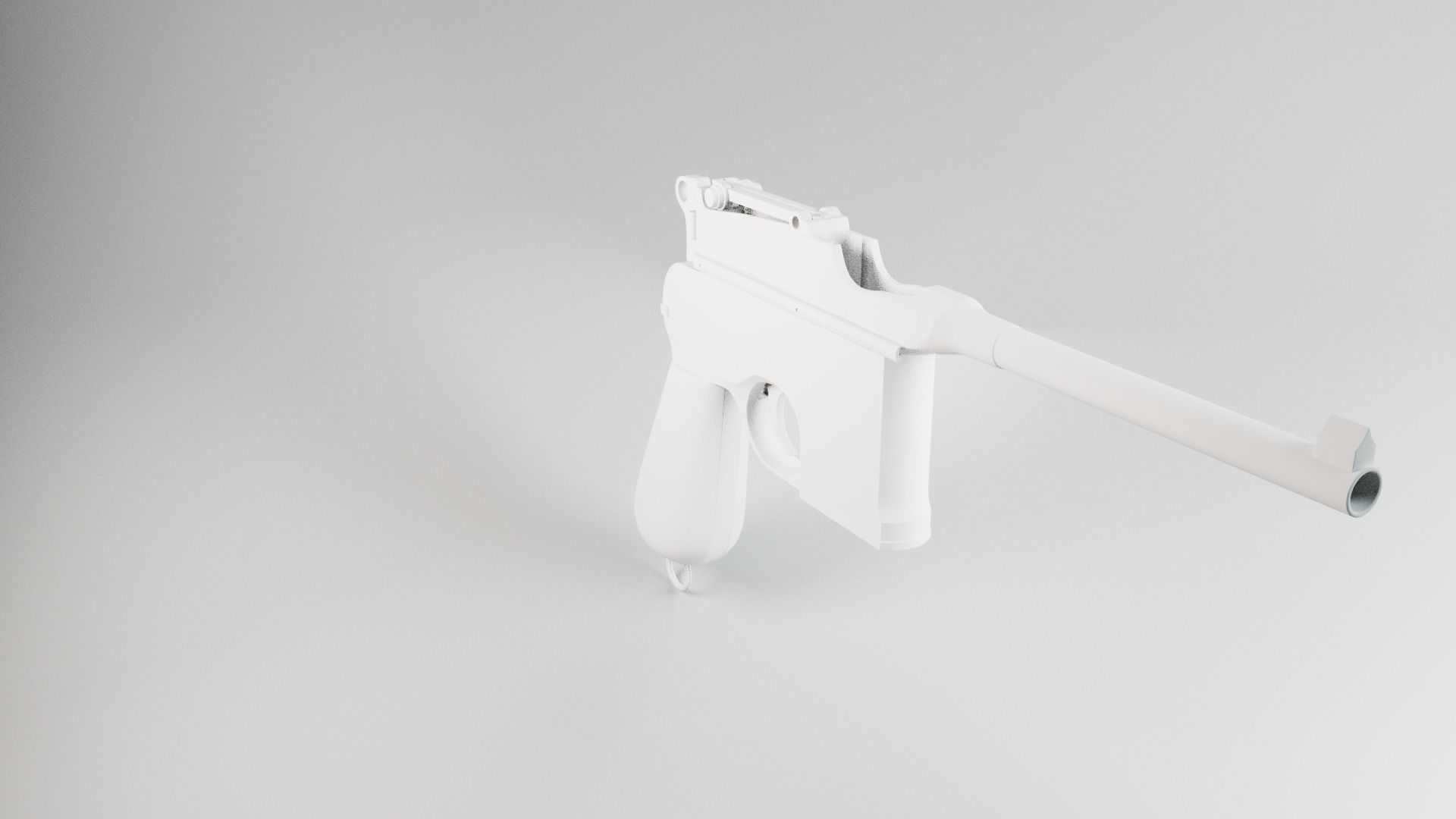 Mauser C96 - German WW2 Gun 3D model | CGTrader