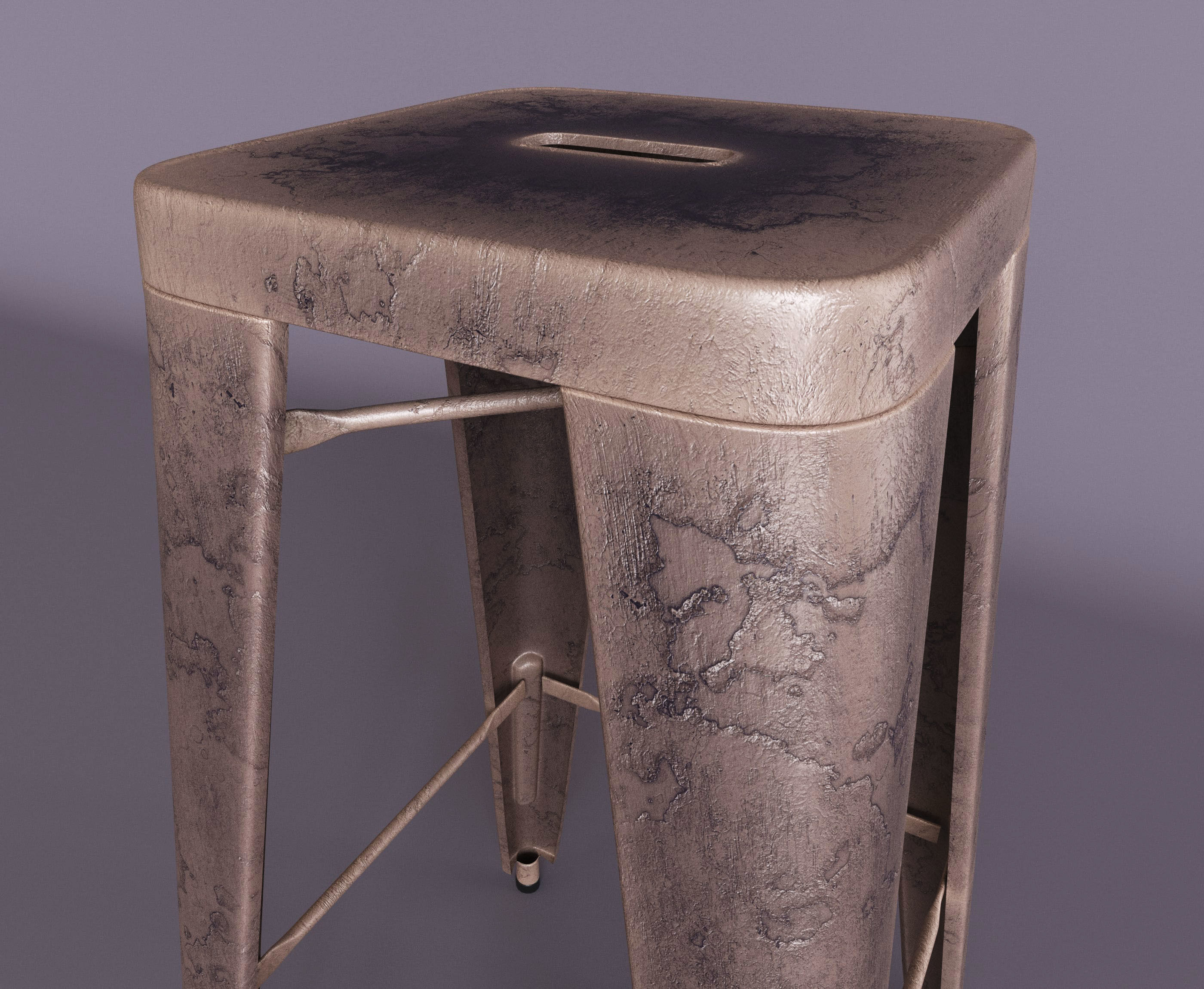 Stylish bar chair free 3D model | CGTrader