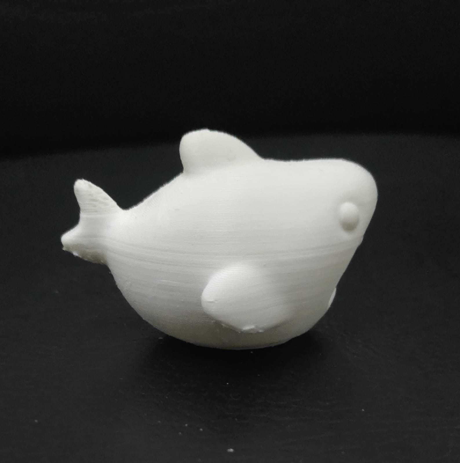 Round Shark 3D model 3D printable | CGTrader