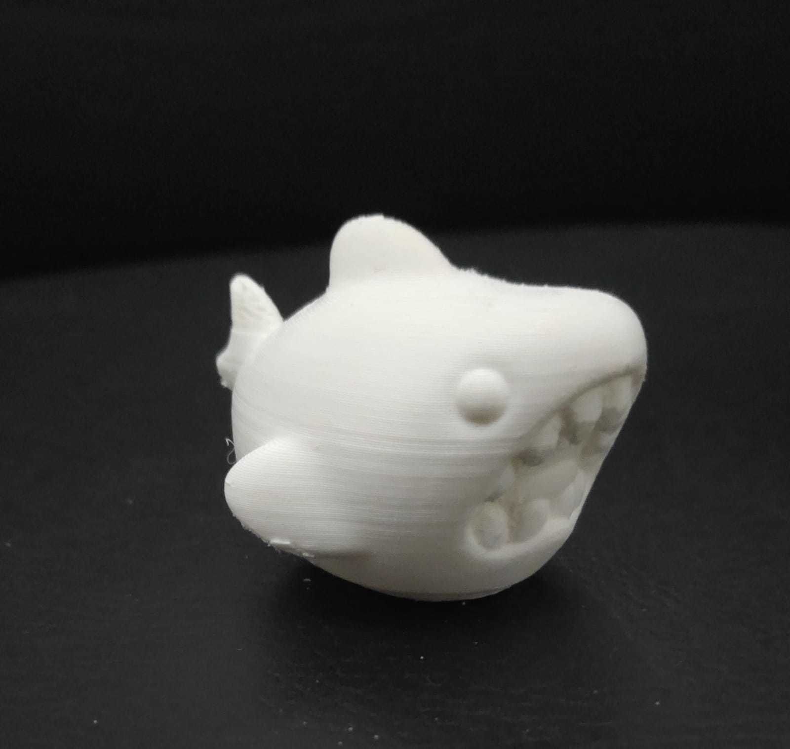 Round Shark 3D model 3D printable | CGTrader