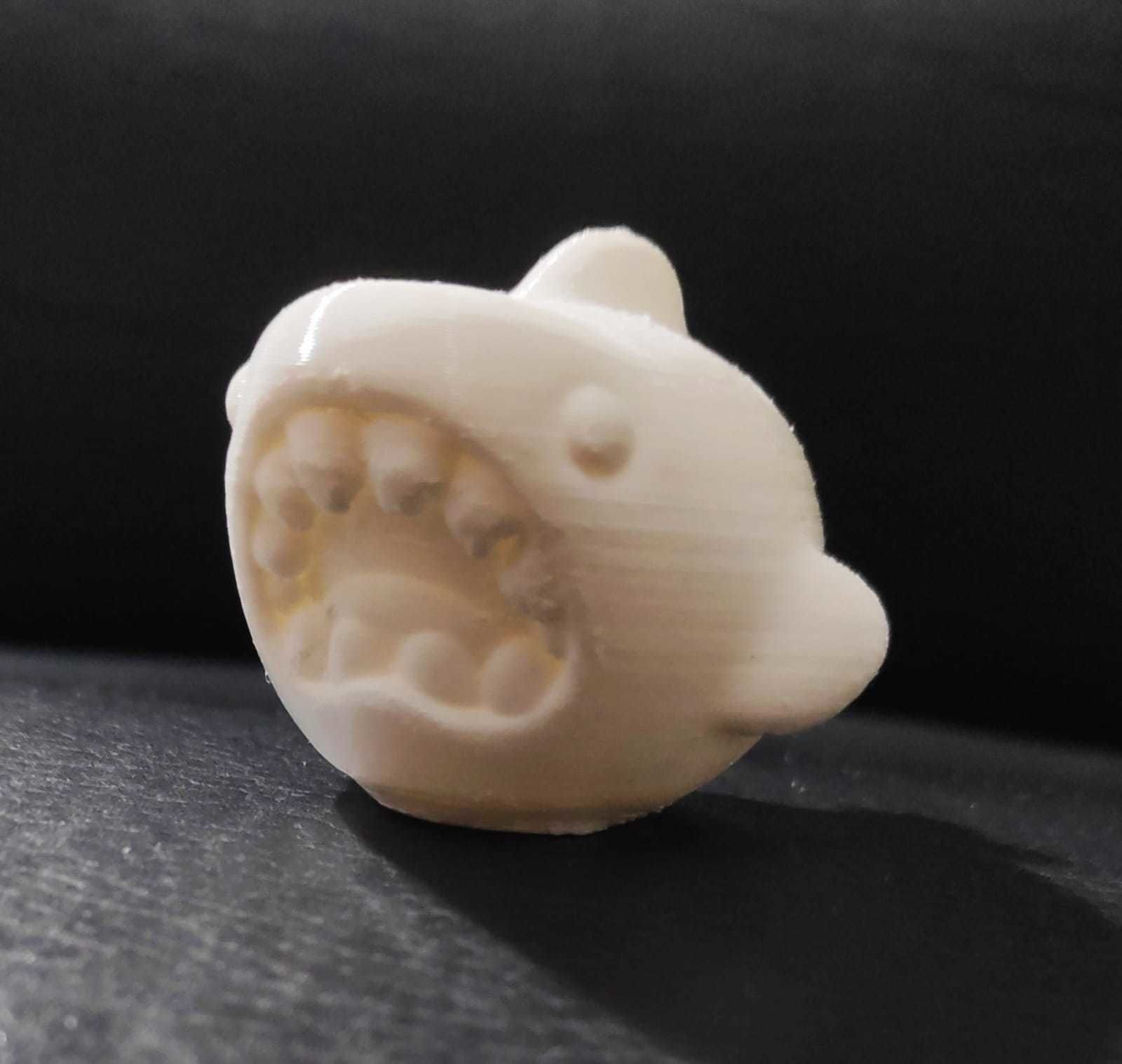 Round Shark 3D model 3D printable | CGTrader