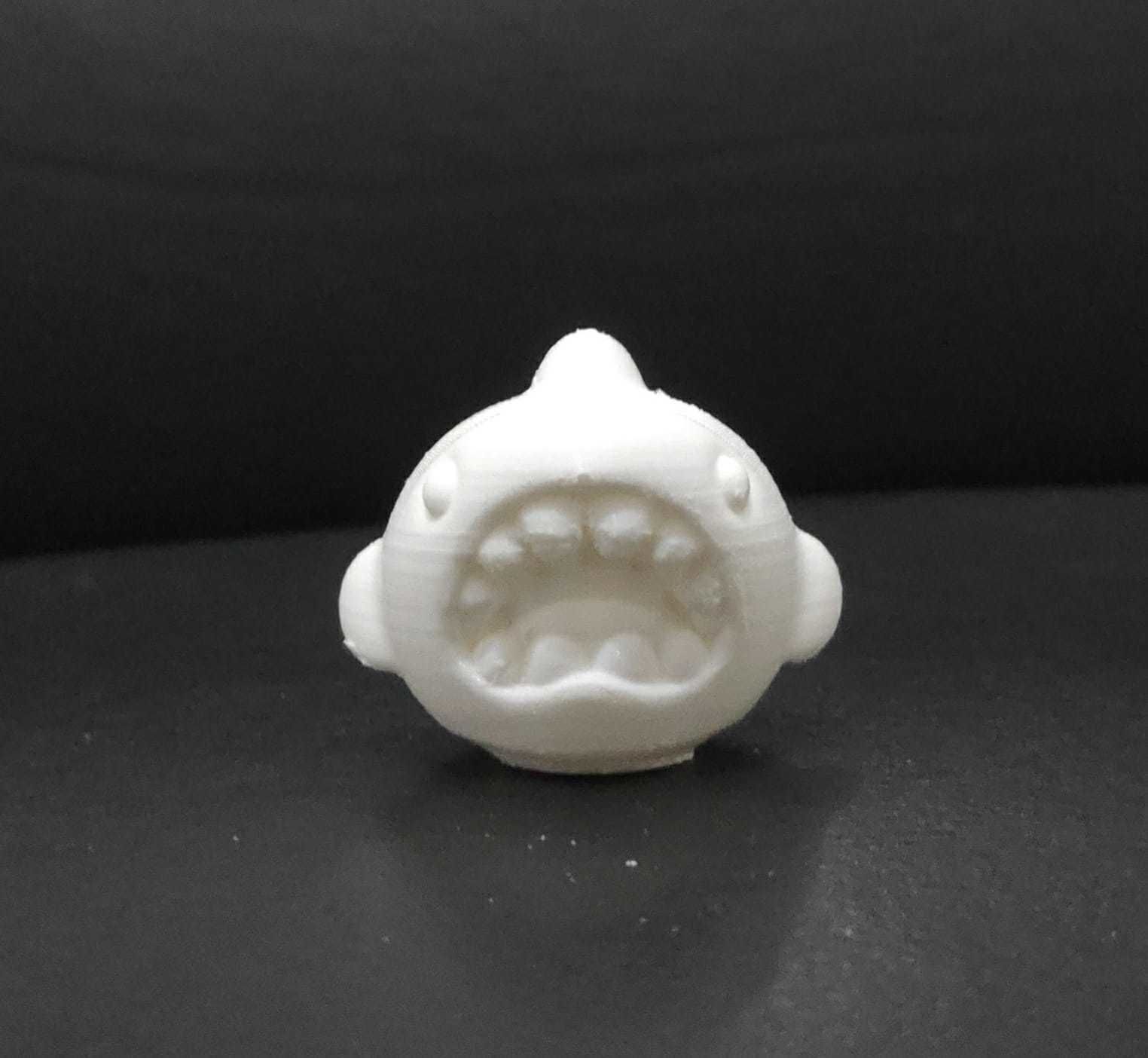 Round Shark 3D model 3D printable | CGTrader