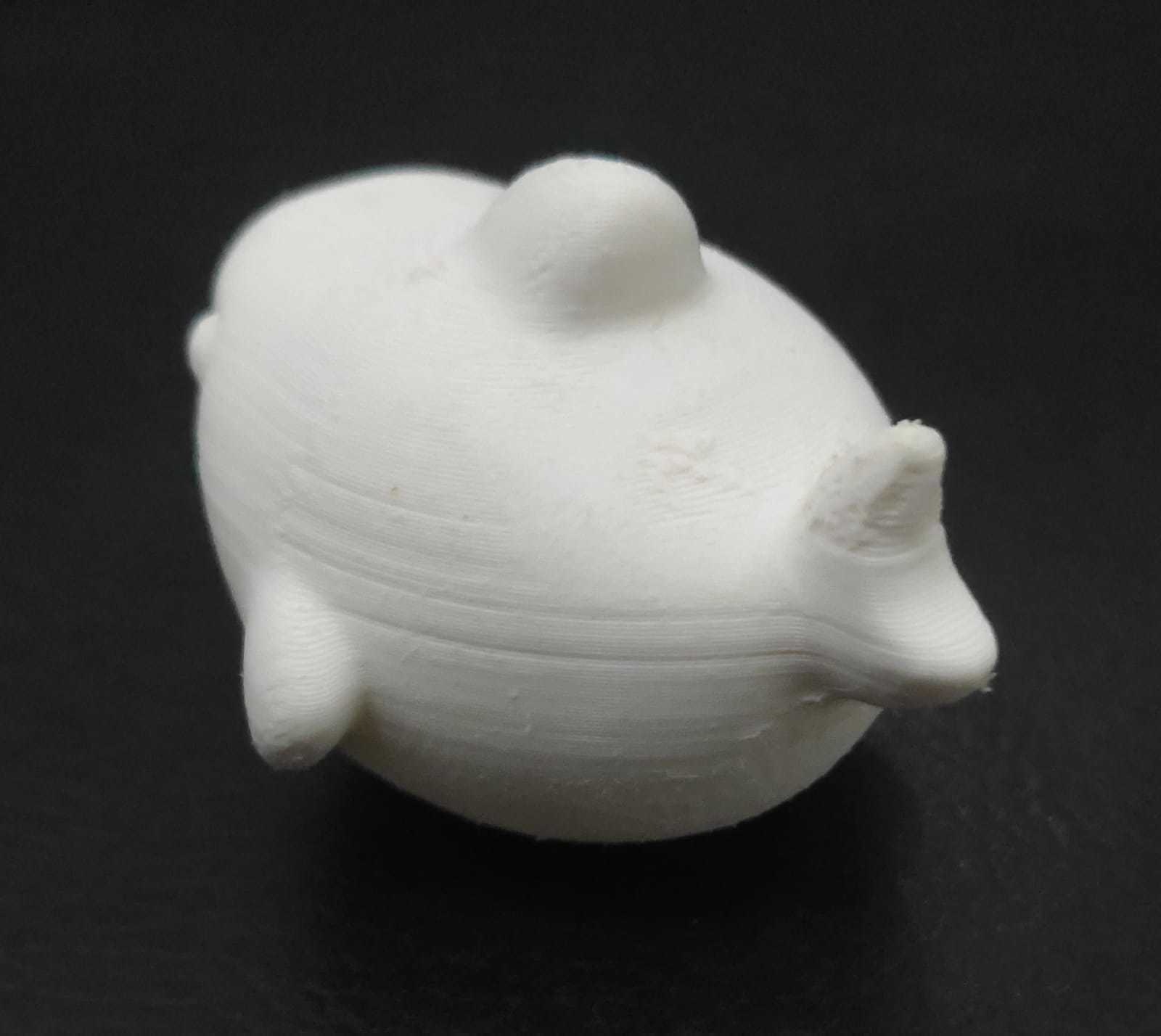 Round Shark 3D model 3D printable | CGTrader