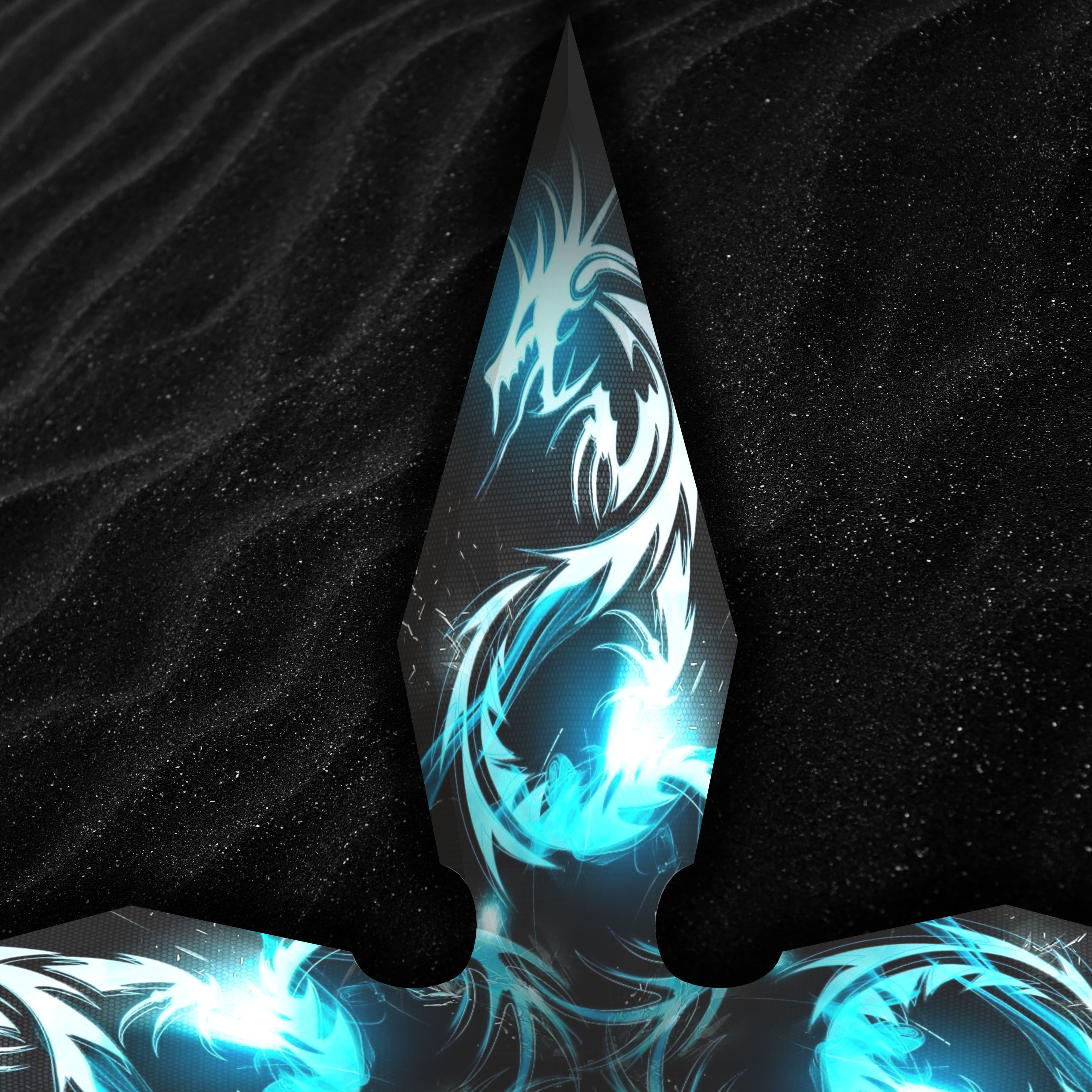 blue dragon ninja shuriken free VR / AR / low-poly 3D model | CGTrader