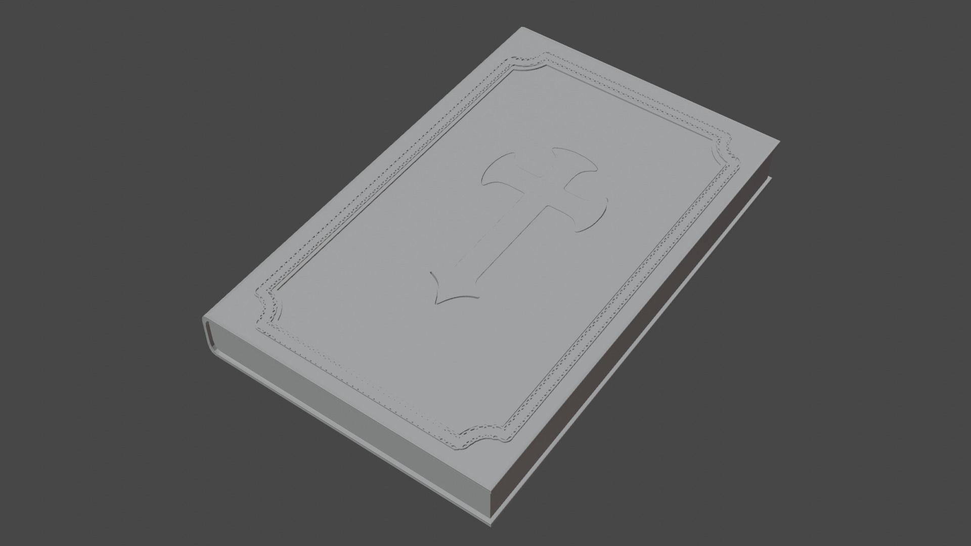 Leather Bible 3D model | CGTrader
