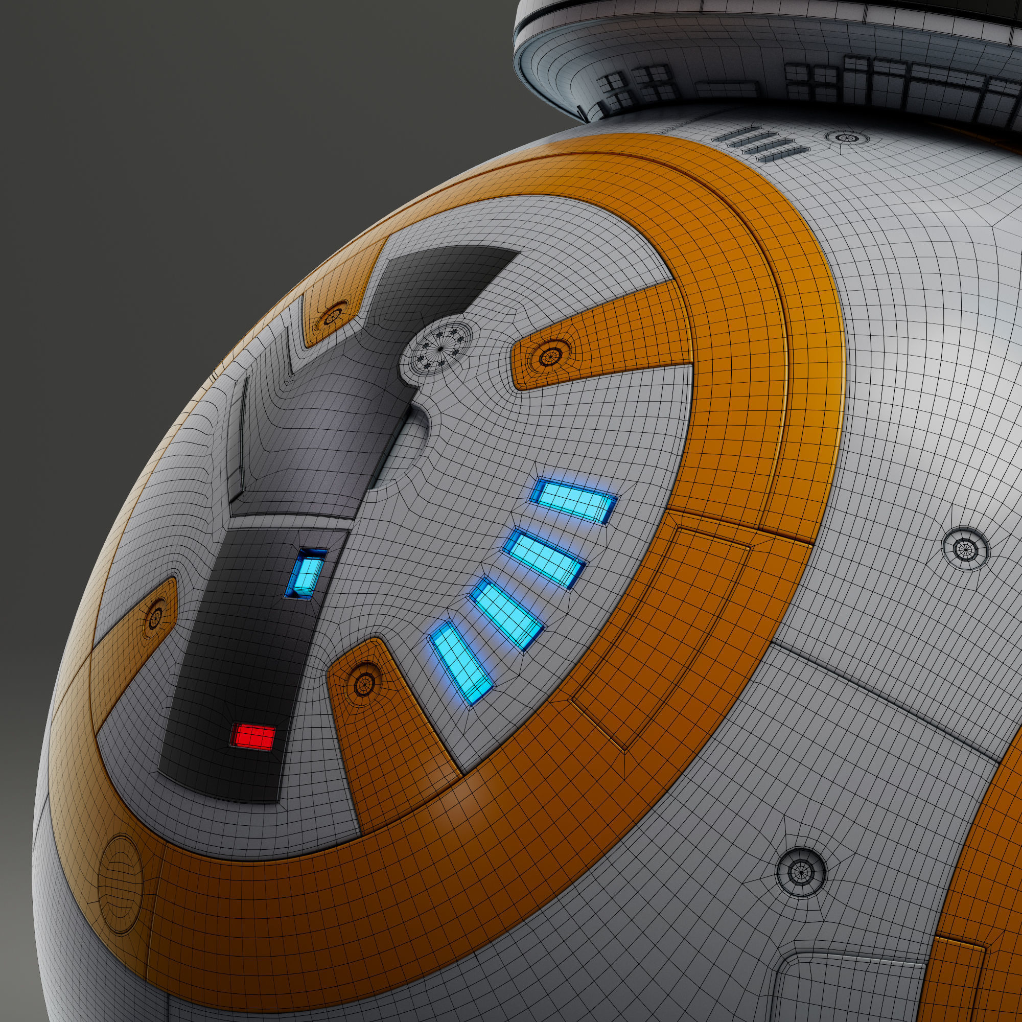 Star wars BB8 3D model 3D model | CGTrader