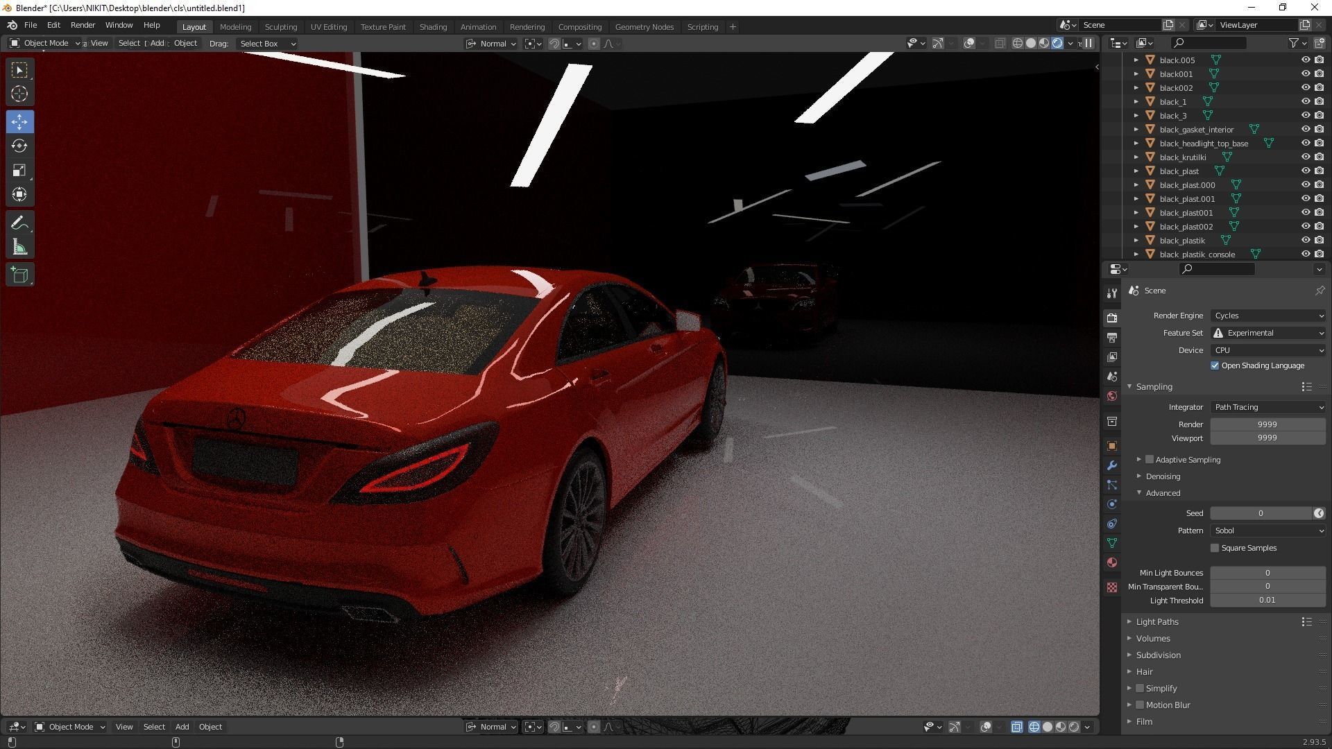 Mercedes-Benz CLS w218 3D model | CGTrader