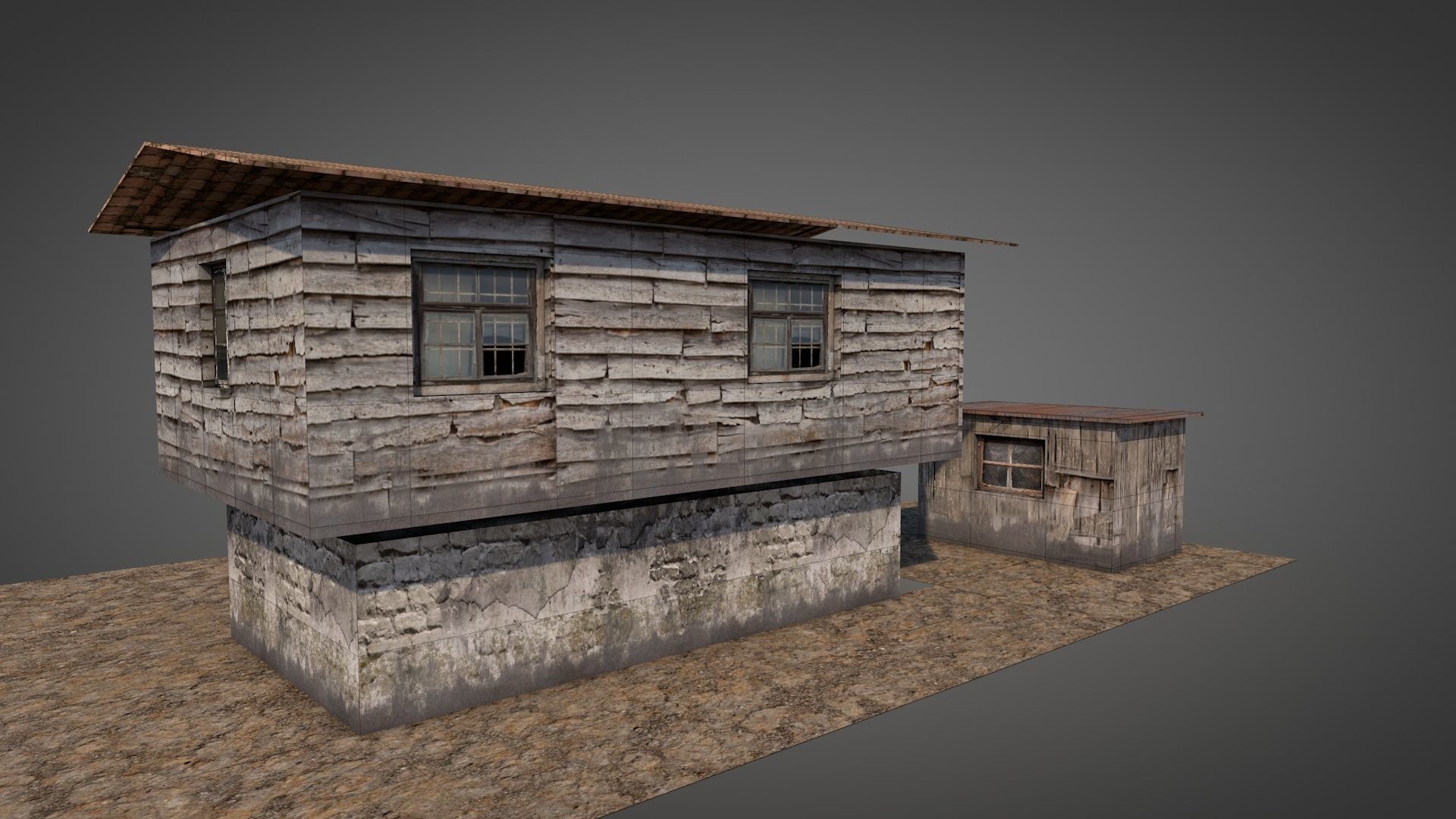 3D model Anatolian Village Shack 7 VR / AR / low-poly | CGTrader