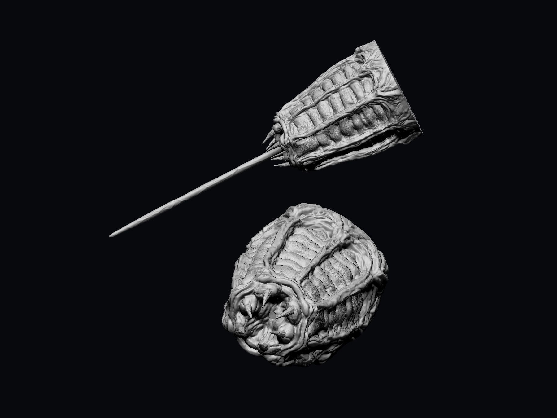 Barnacle Half-Life 1 version STL free 3D model 3D printable | CGTrader