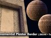 Ornamental Plaster Border Texture | CGTrader