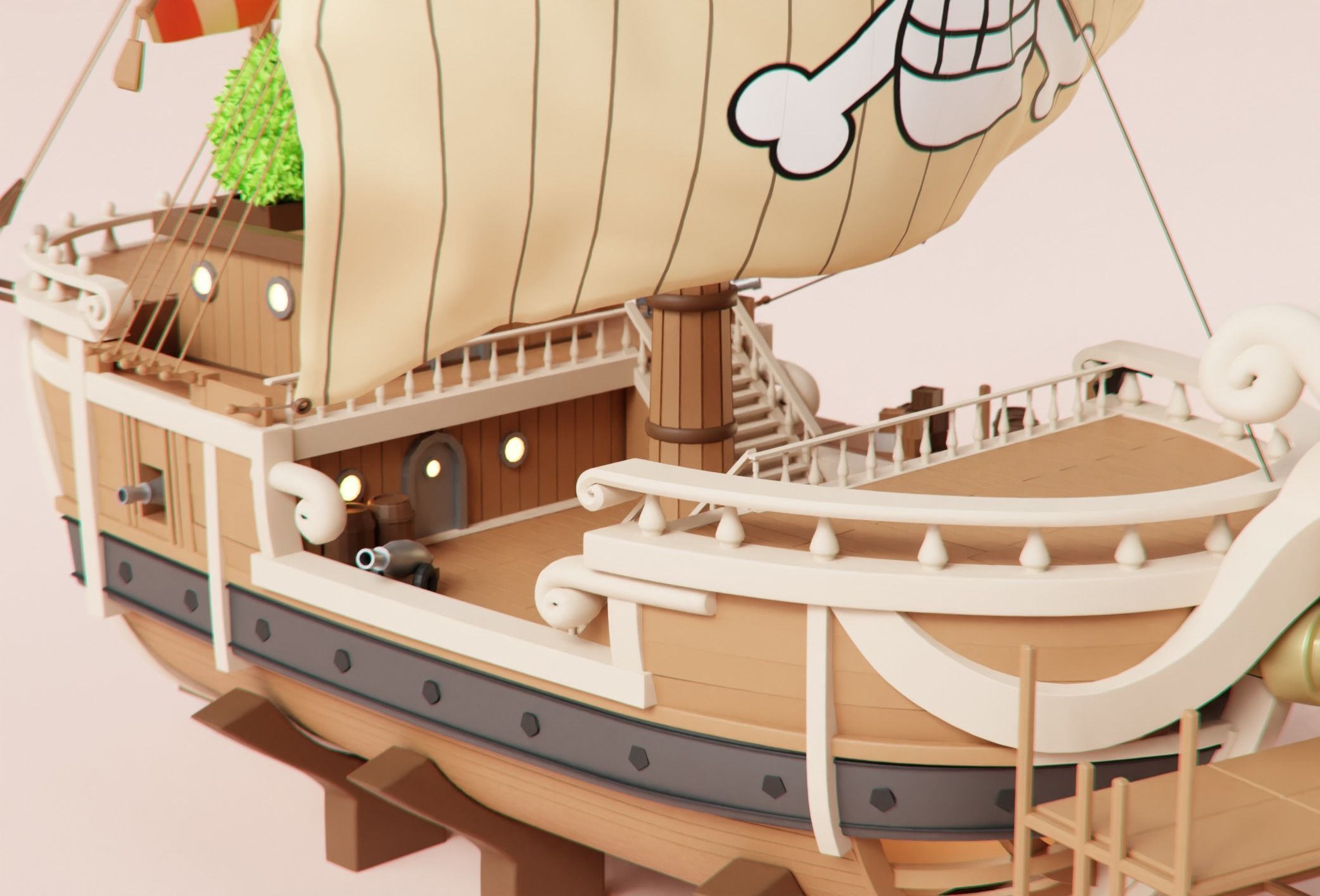 One Piece Going Merry Grand Ship 3D model | CGTrader One Piece Going Merry Grand Ship 3D model | CGTrader
