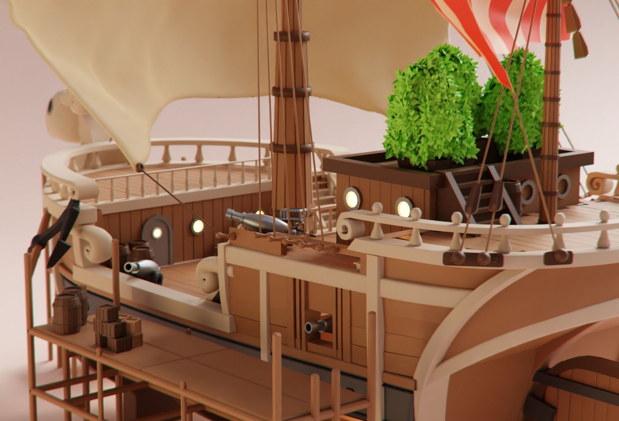 One Piece Going Merry Grand Ship 3D model | CGTrader One Piece Going Merry Grand Ship 3D model | CGTrader