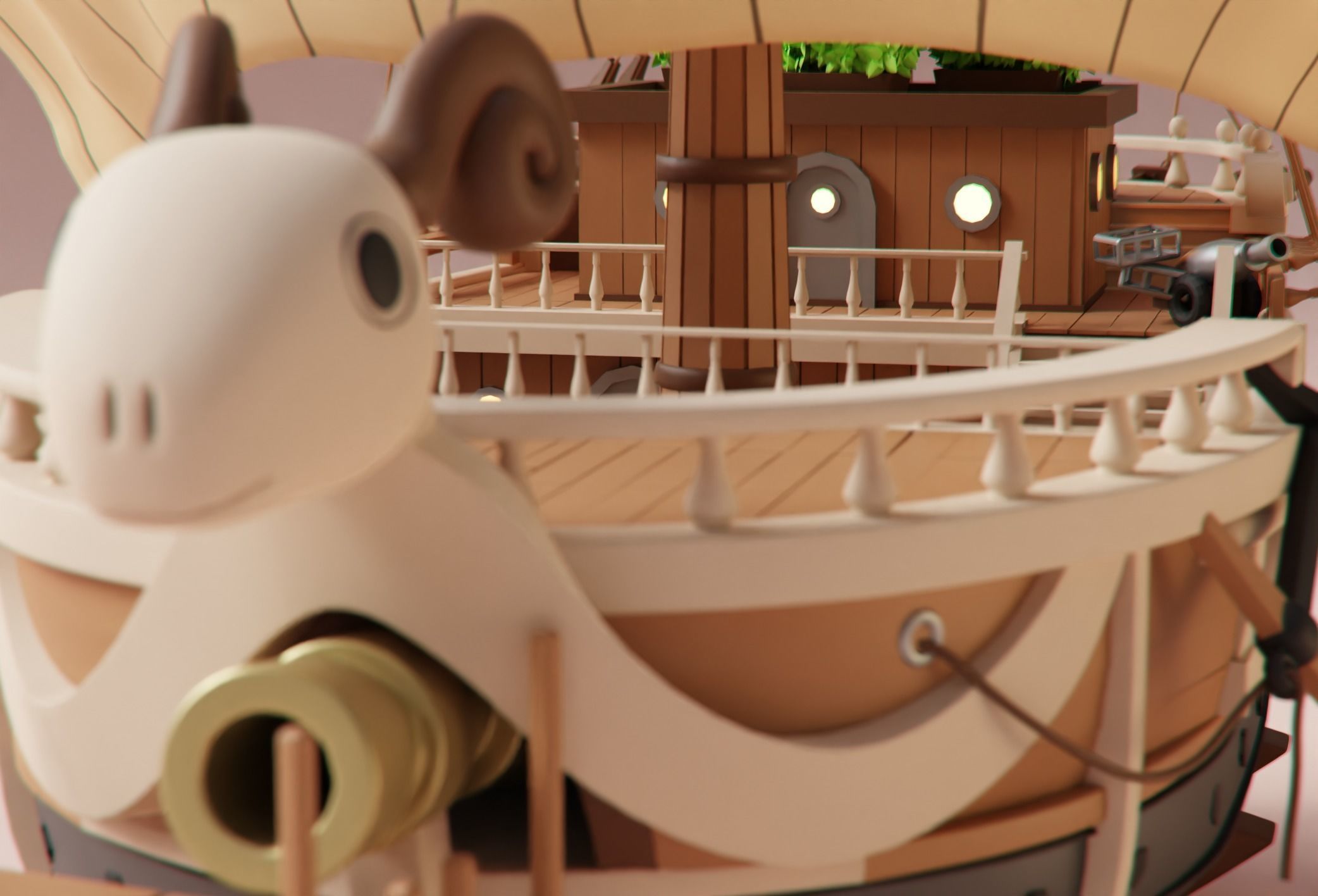 One Piece Going Merry Grand Ship 3D model | CGTrader One Piece Going Merry Grand Ship 3D model | CGTrader