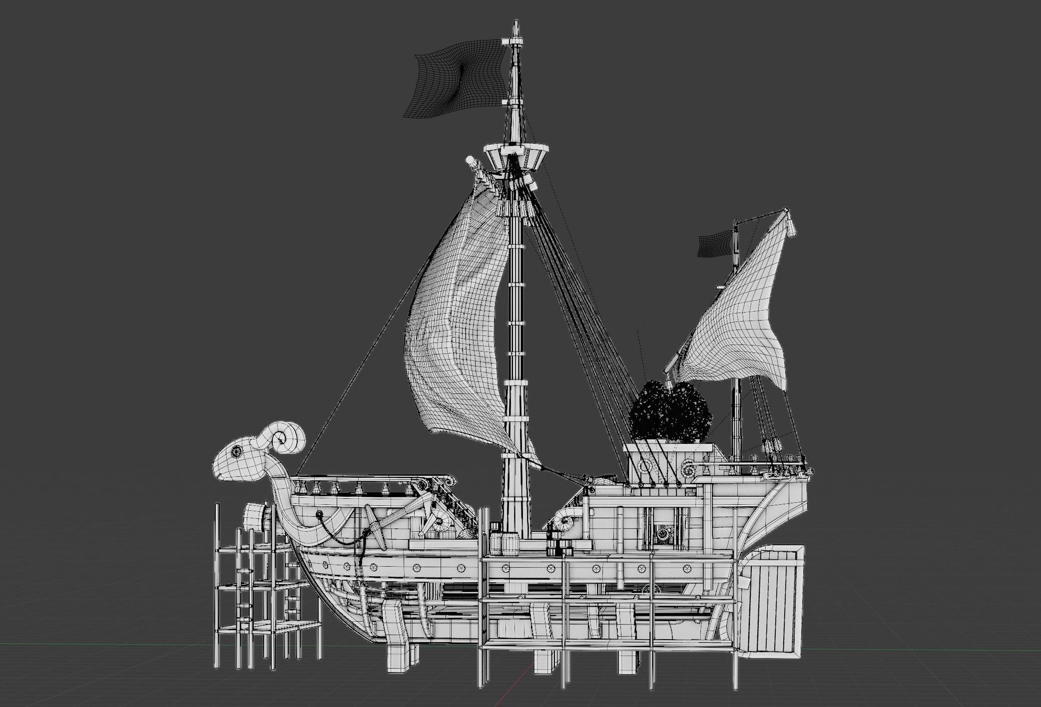 One Piece Going Merry Grand Ship 3D model | CGTrader One Piece Going Merry Grand Ship 3D model | CGTrader
