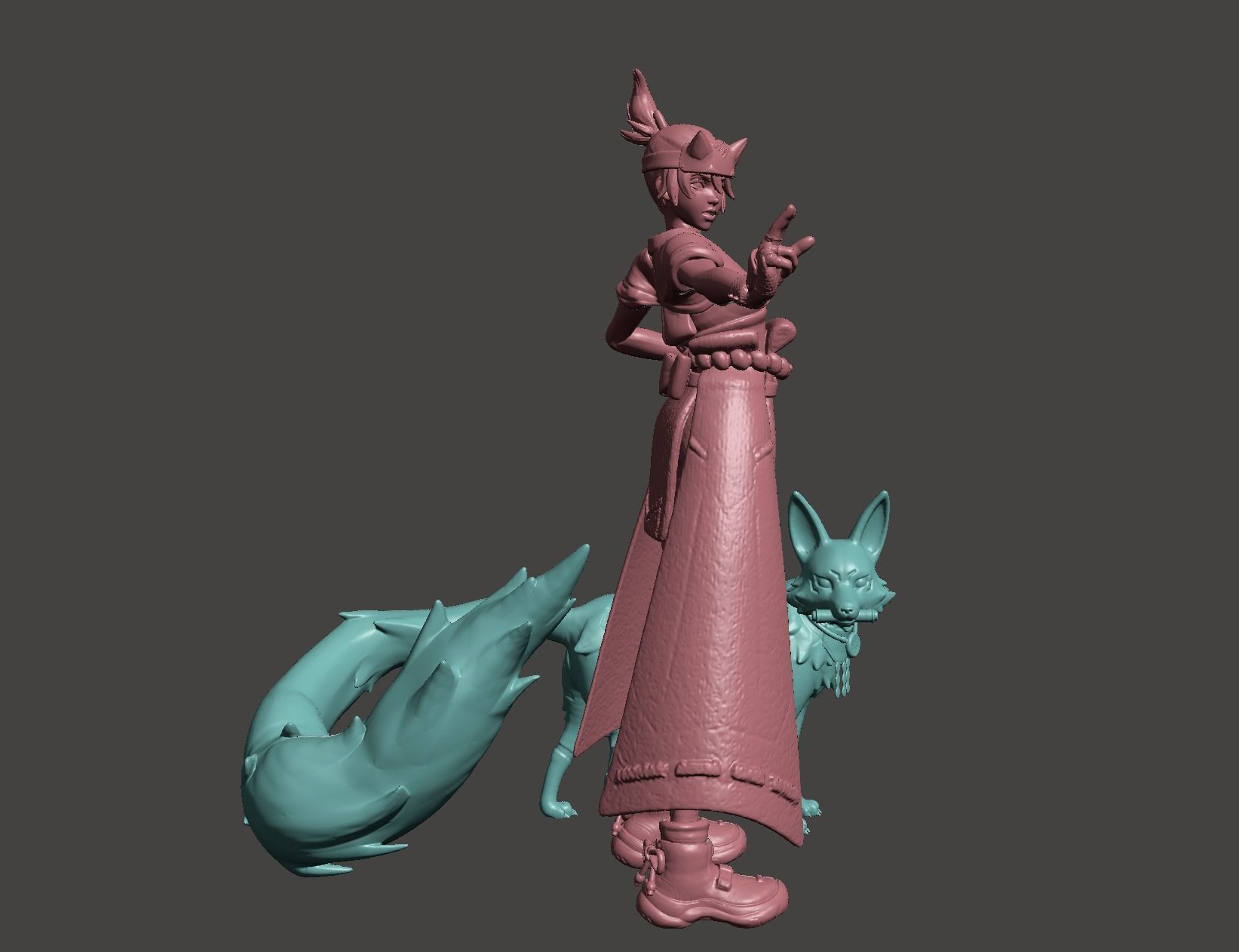 KIRIKO KAMORI and KITSUNE - OVERWATCH 2 ULTRA DETAILED MESH STL 3D ...